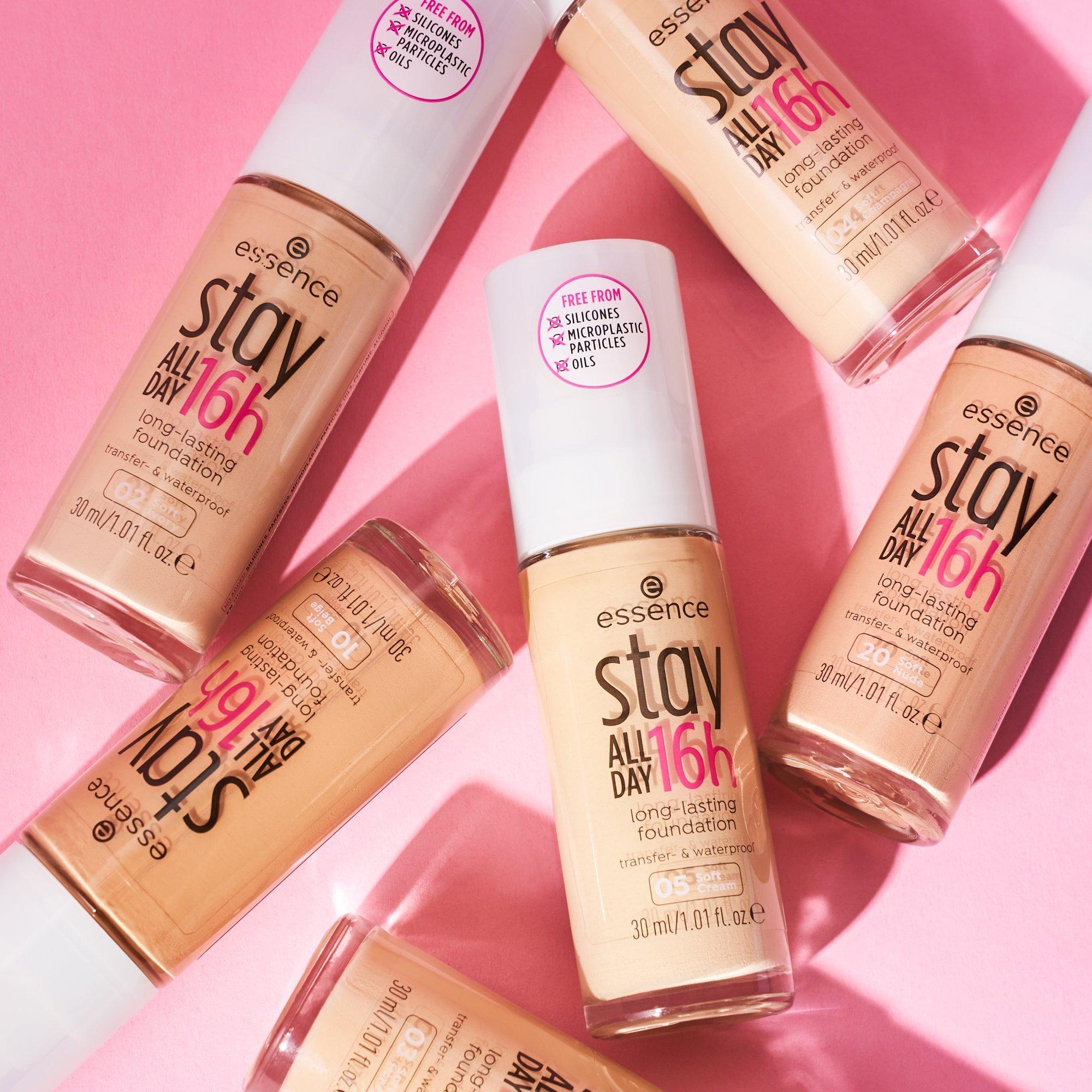 Buy essence stay ALL DAY 16h long-lasting Foundation Soft Cream online