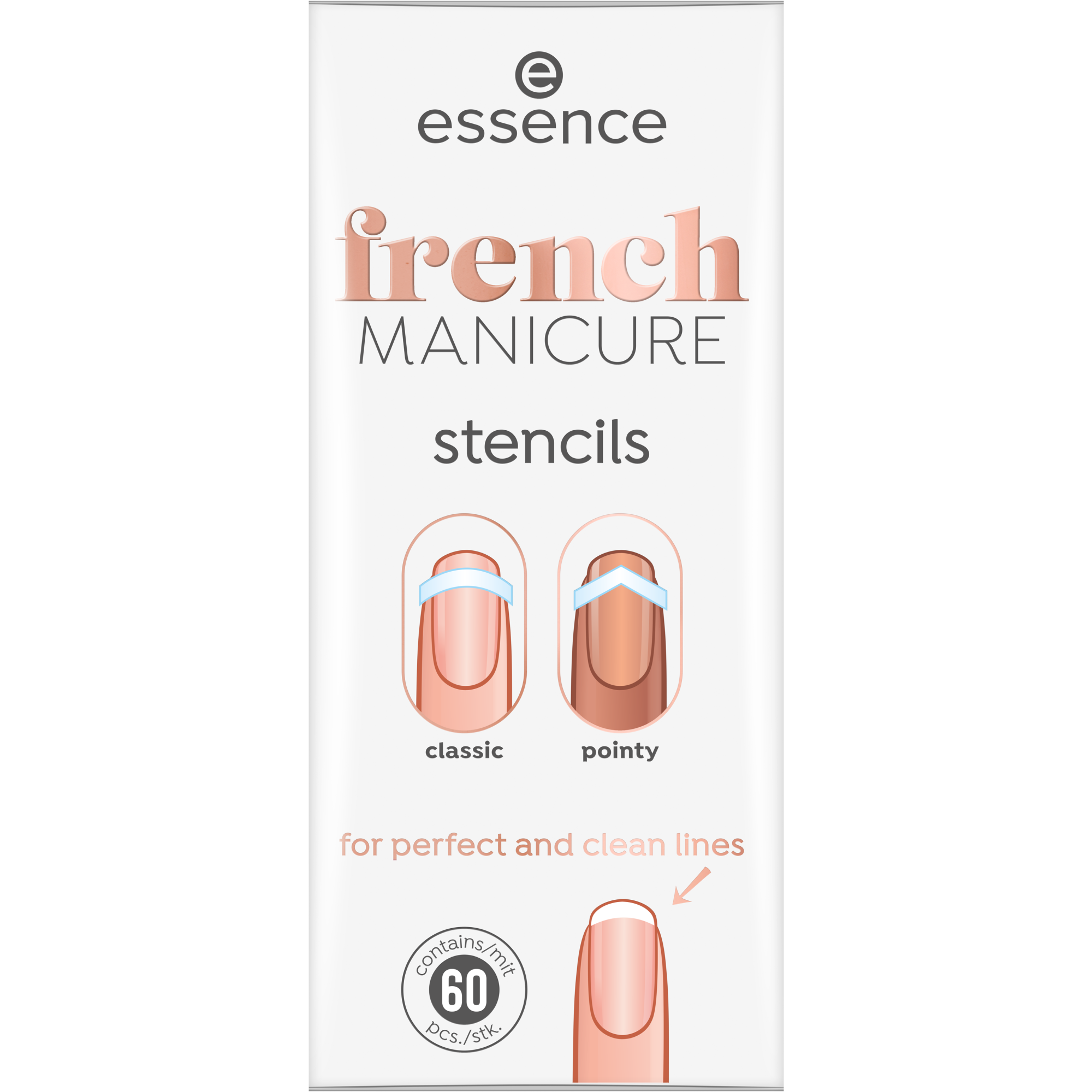 Comprar essence Plantillas french MANICURE French Tips & Tricks online