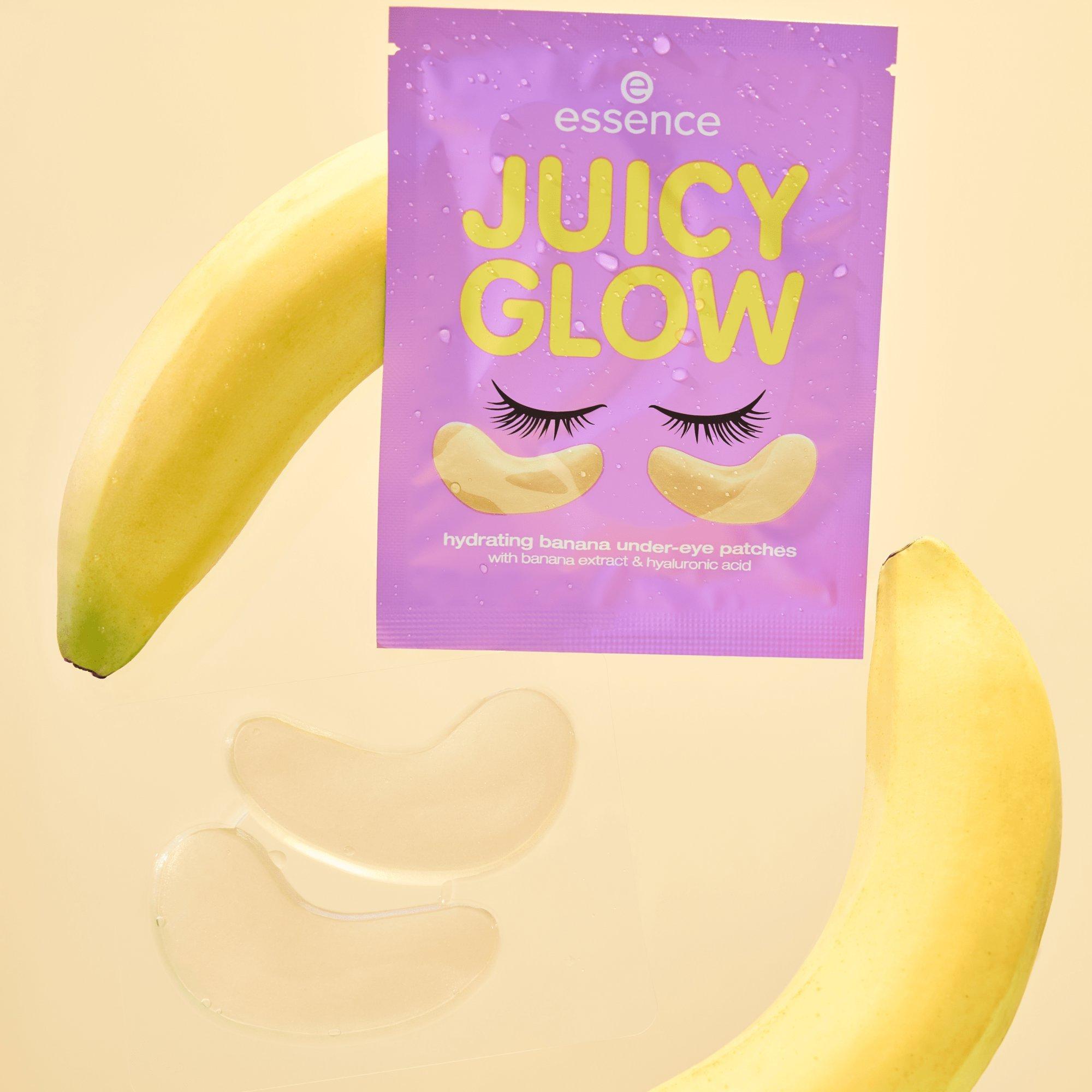 essence JUICY GLOW hydrating banana under-eye patches Banana Beam ... essence JUICY GLOW hydrating banana under-eye patches Banana Beam ...