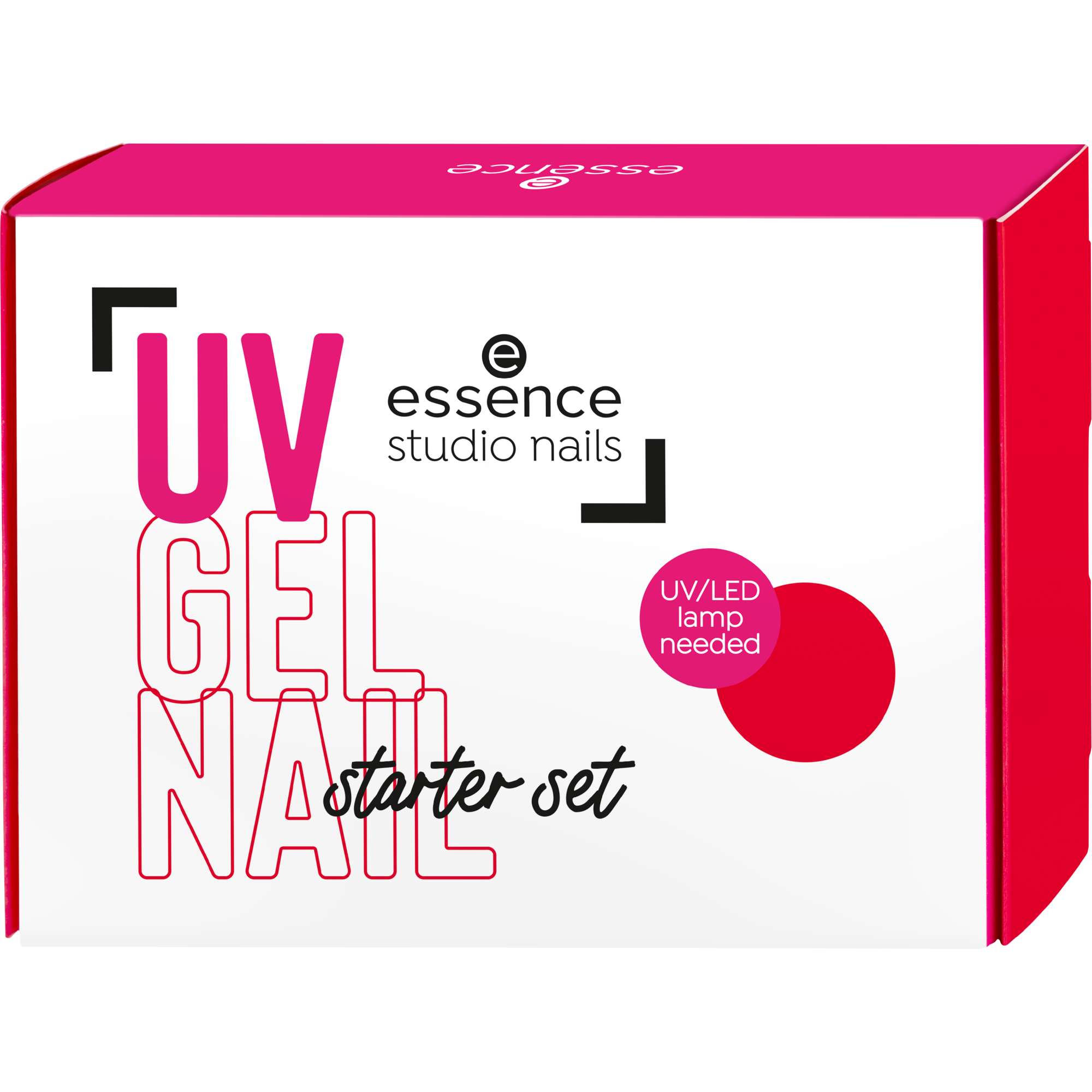 Buy essence studio nails UV GEL NAIL Starter Set Red online