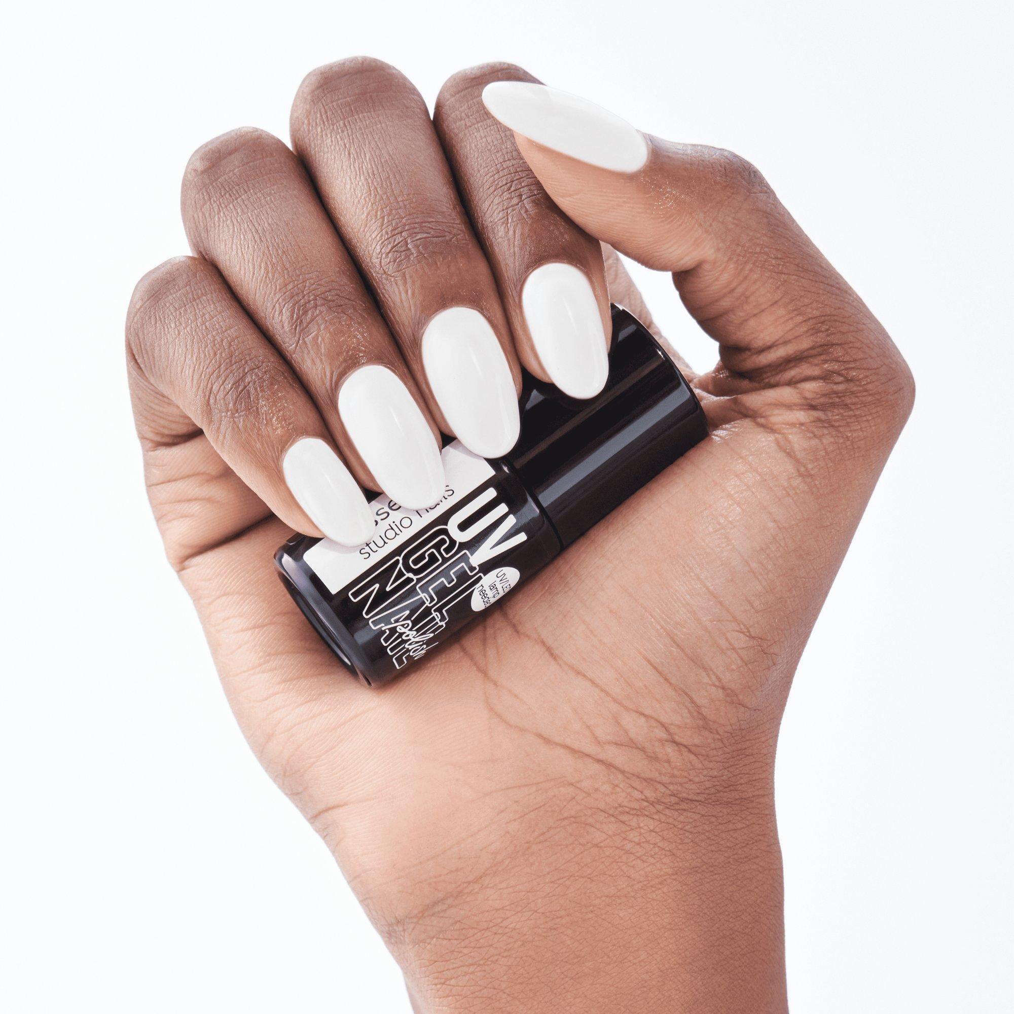 Buy essence studio nails UV GEL NAIL polish WHITE all night online