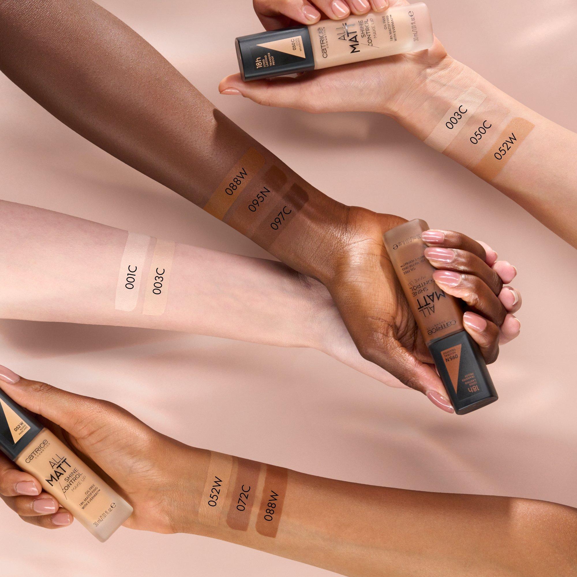 Acheter CATRICE All Matt Shine Control Make Up fond de teint matifiant ...