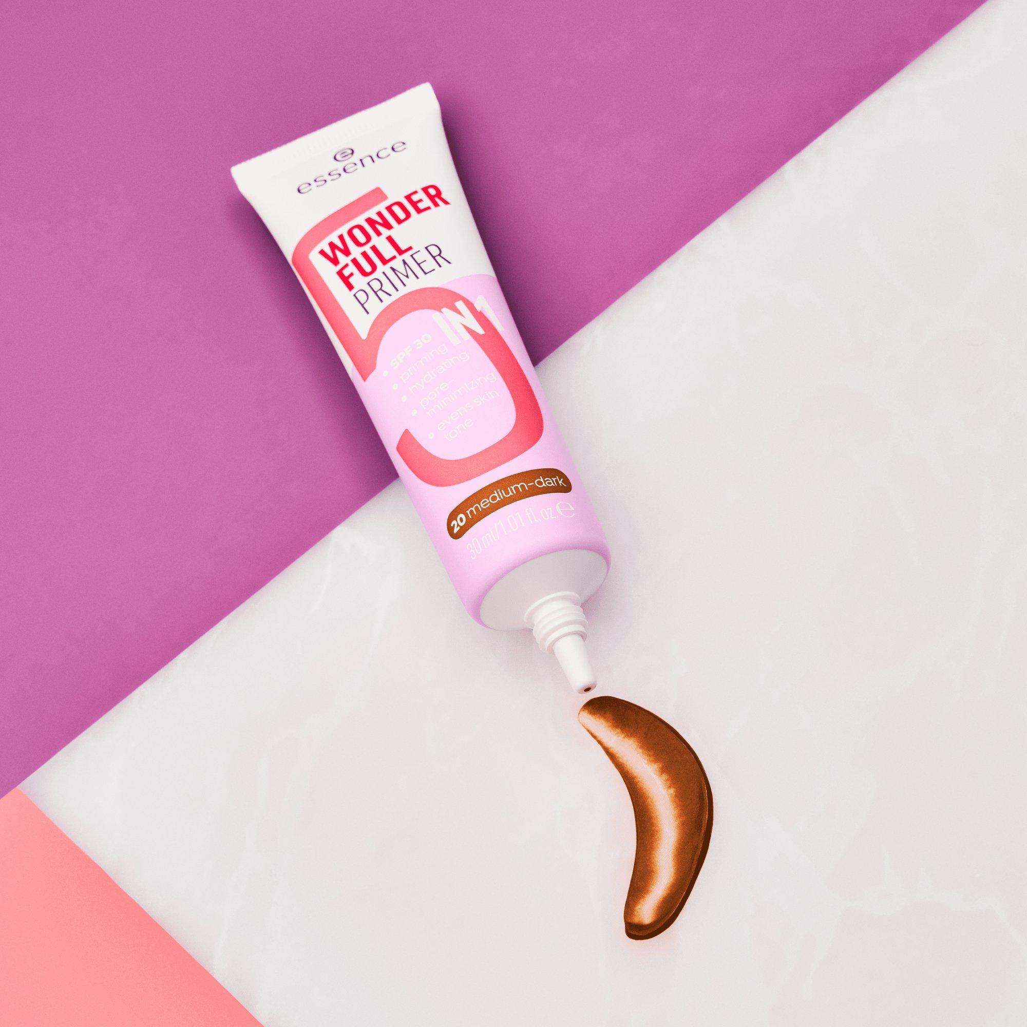 Buy essence WONDER FULL PRIMER 5 IN 1 medium-dark online