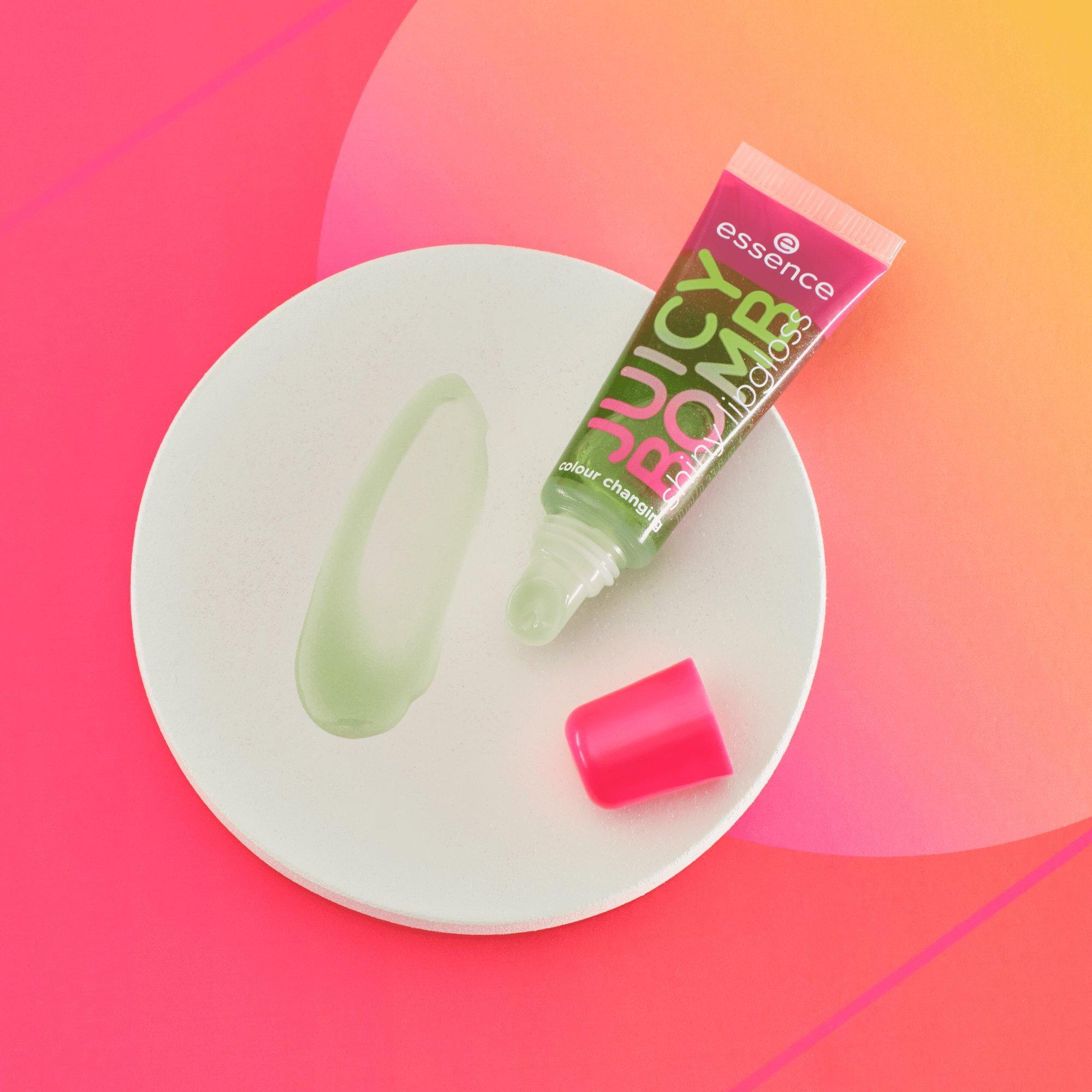 essence JUICY BOMB shiny lipgloss Glowy Gummy online entdecken