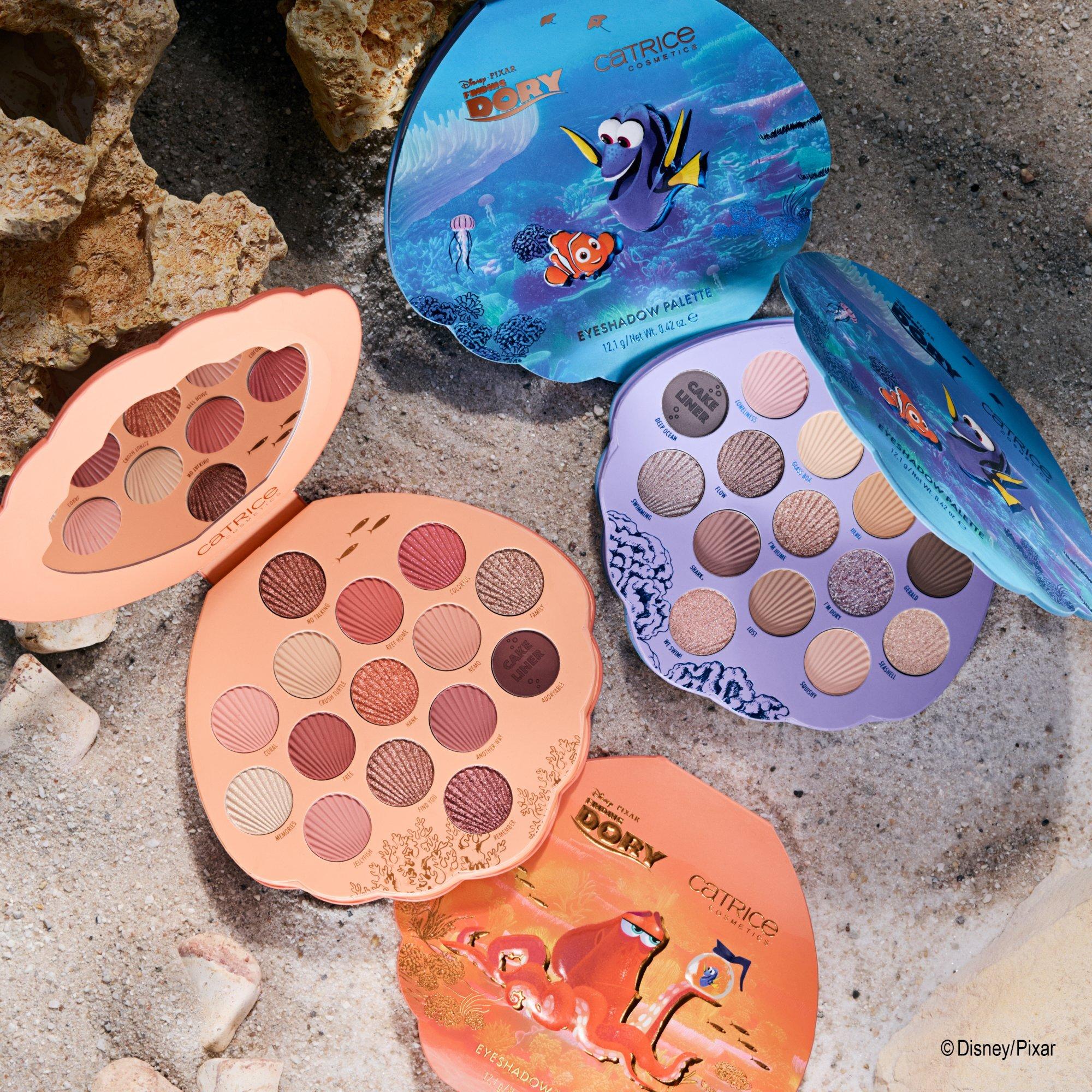 CATRICE Disney Pixar Finding Dory Eyeshadow Palette Just Keep Swimming ...