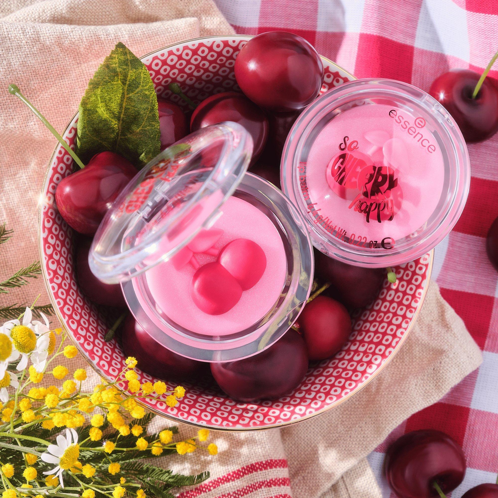 Buy essence SO CHERRY happy lip balm Cheeky Cherry online