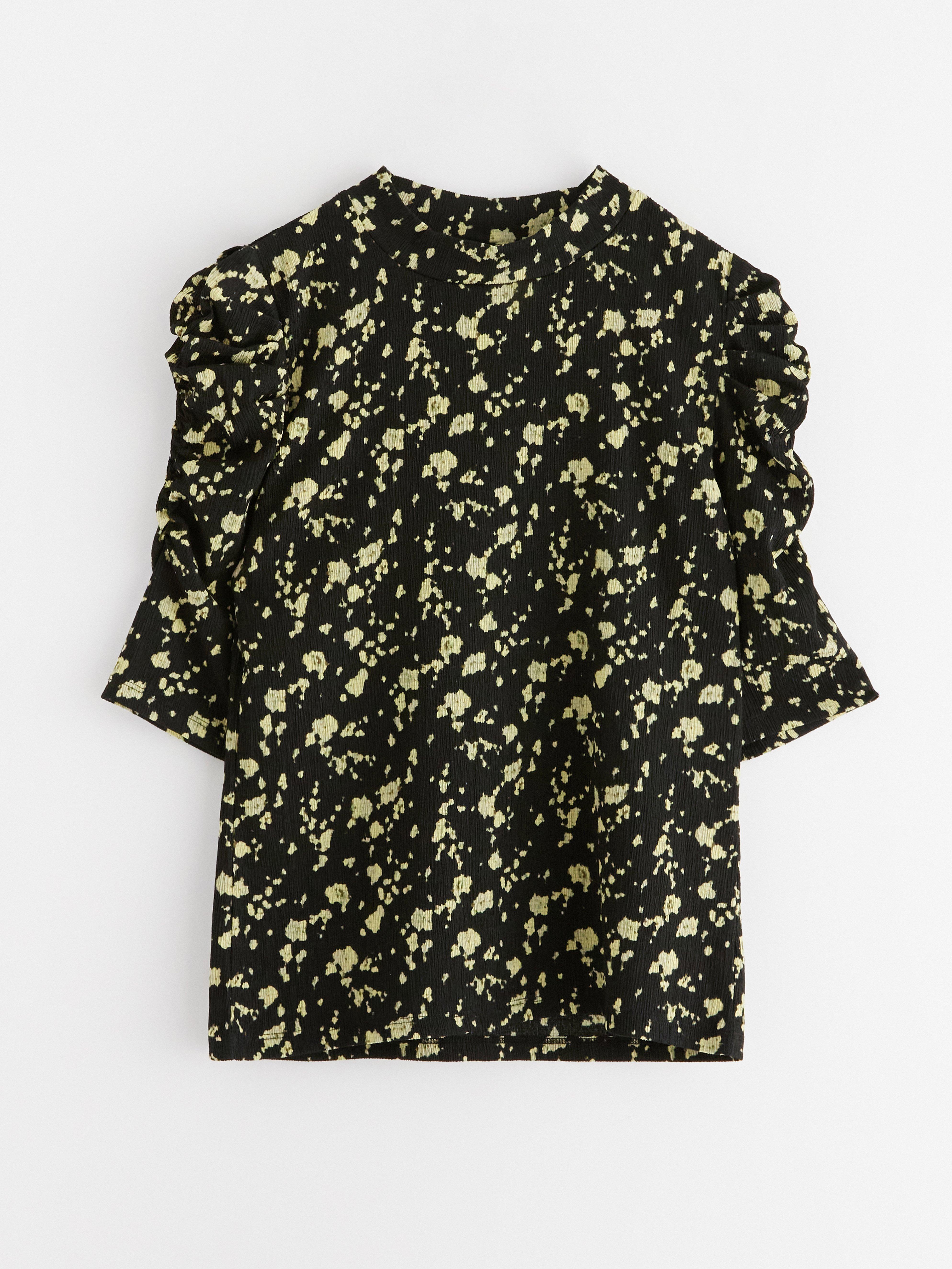 Topp med puffärm | Lindex