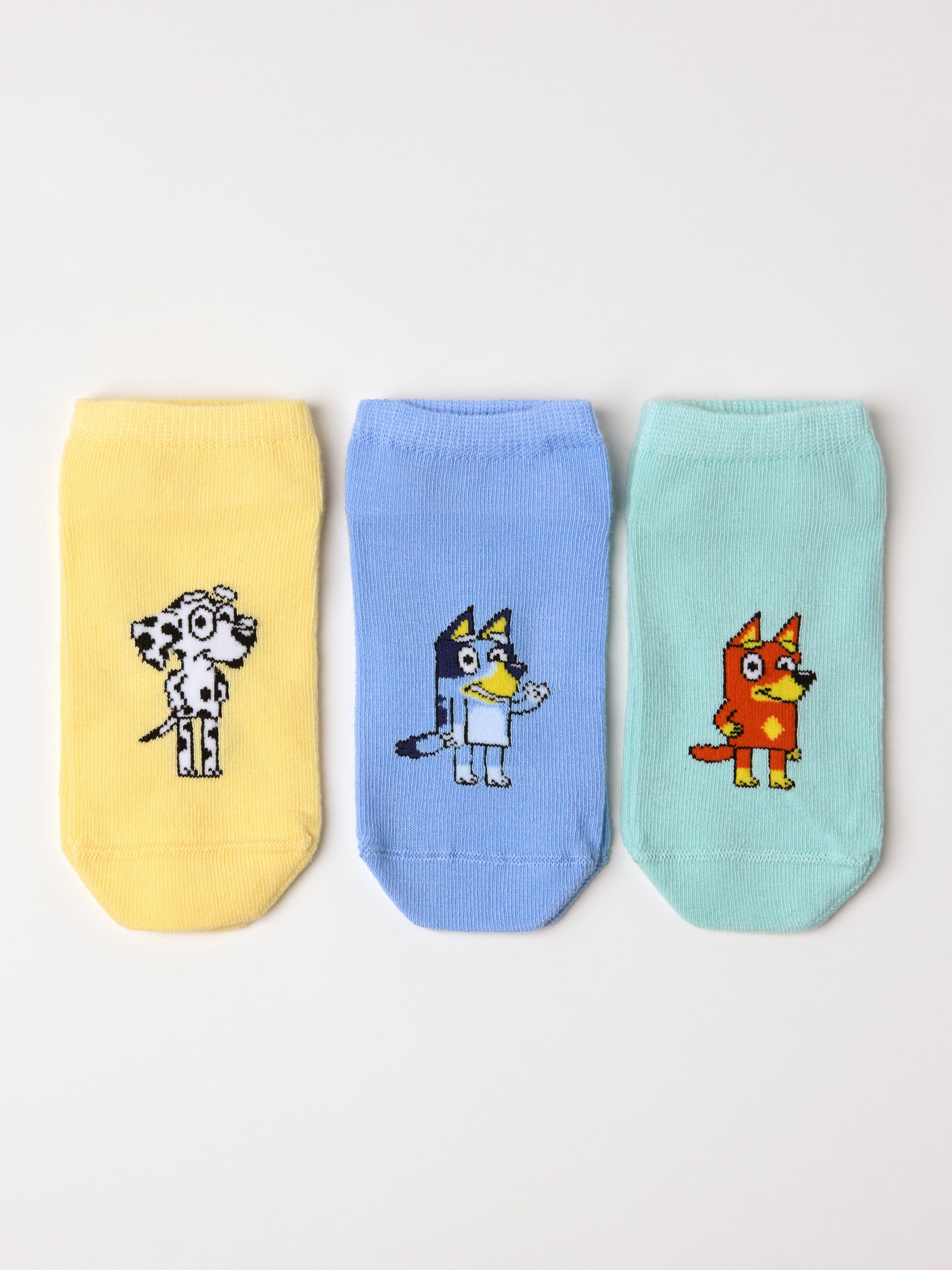 3-pack Bluey ankle socks | Lindex