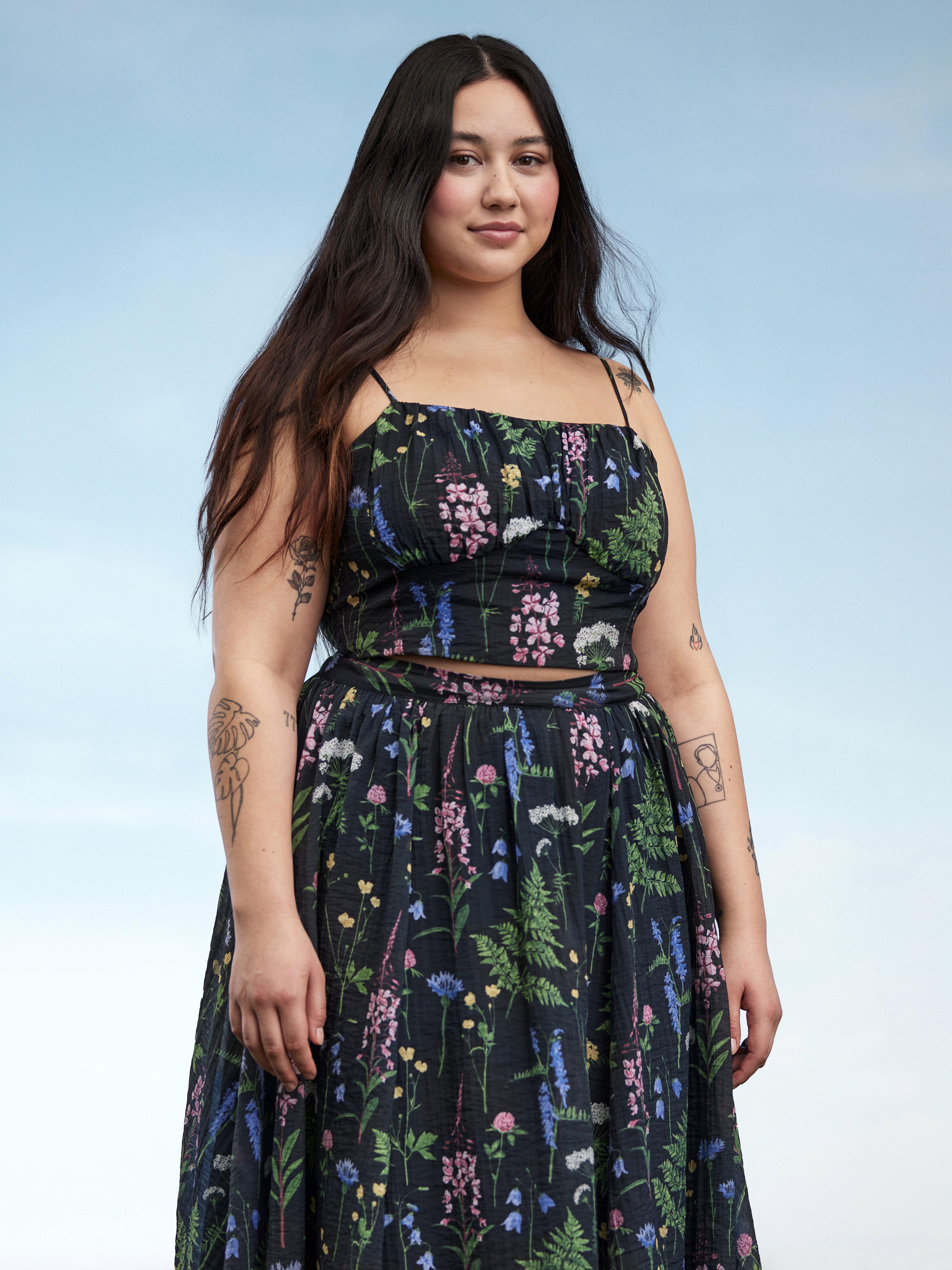 Floral bustier | Lindex