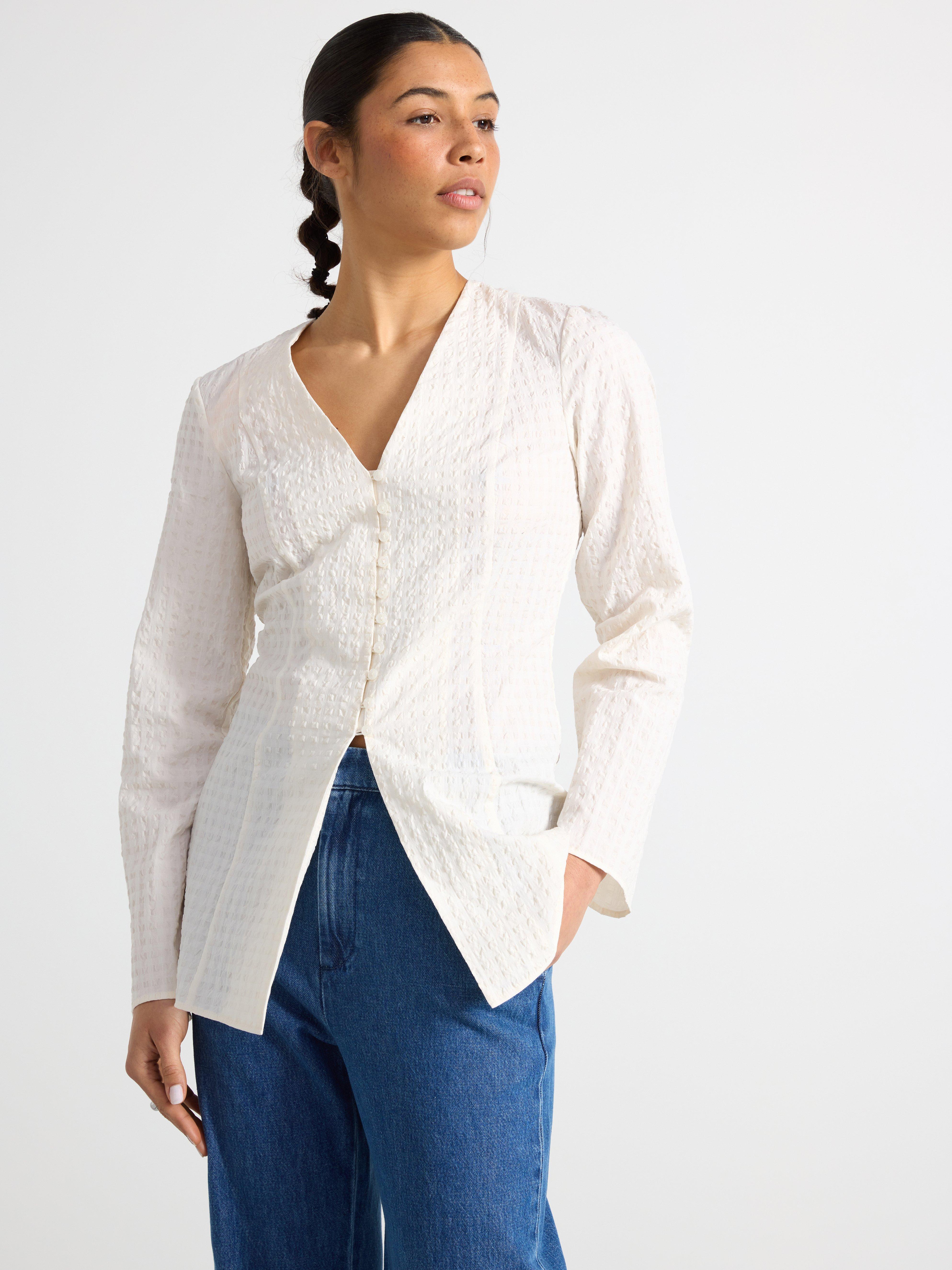 Long blouse | Lindex