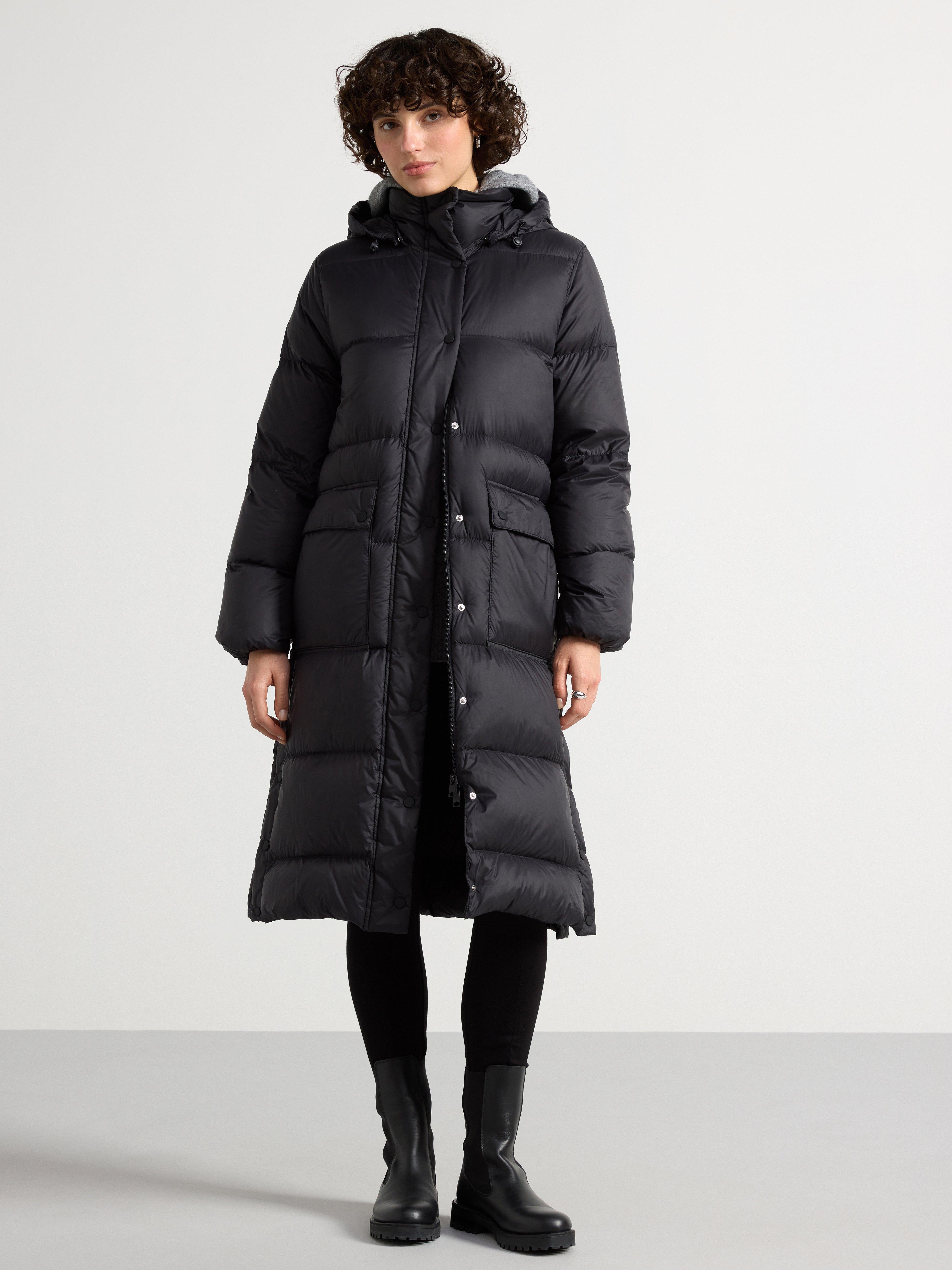 Coat in recycled down | Lindex