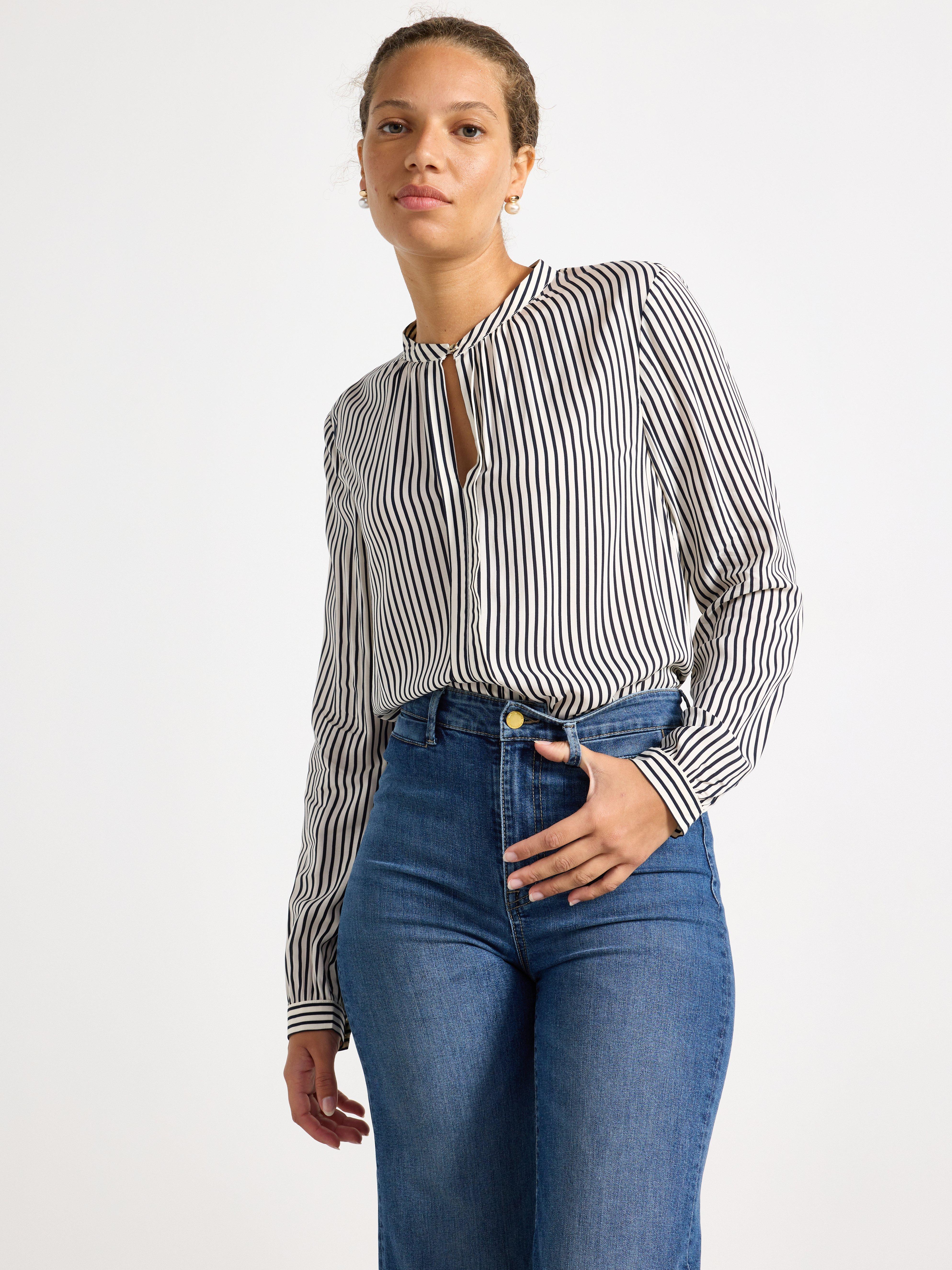 Blus i viskos | Lindex