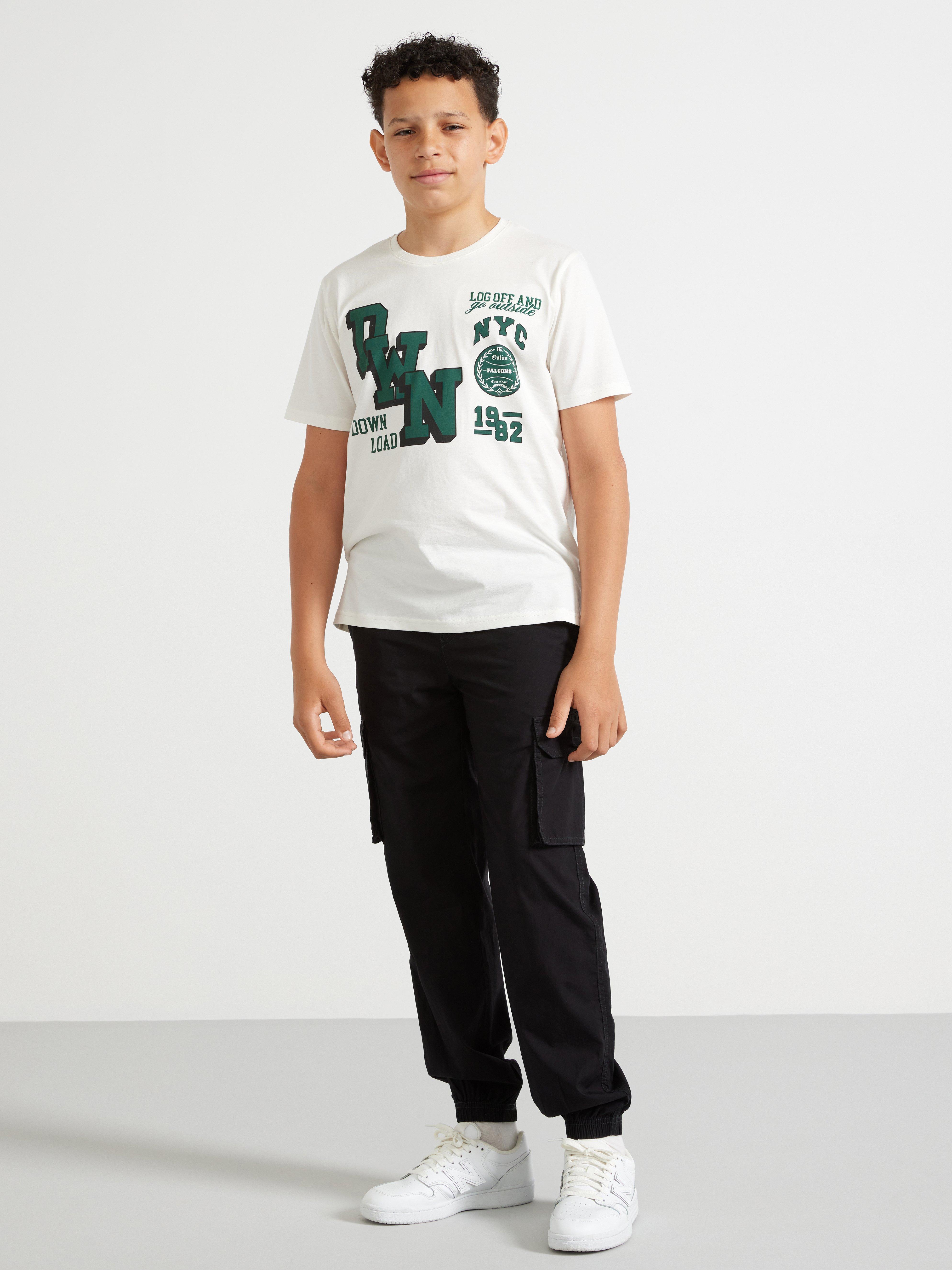 VILGOT Wide leg cargo trousers | Lindex