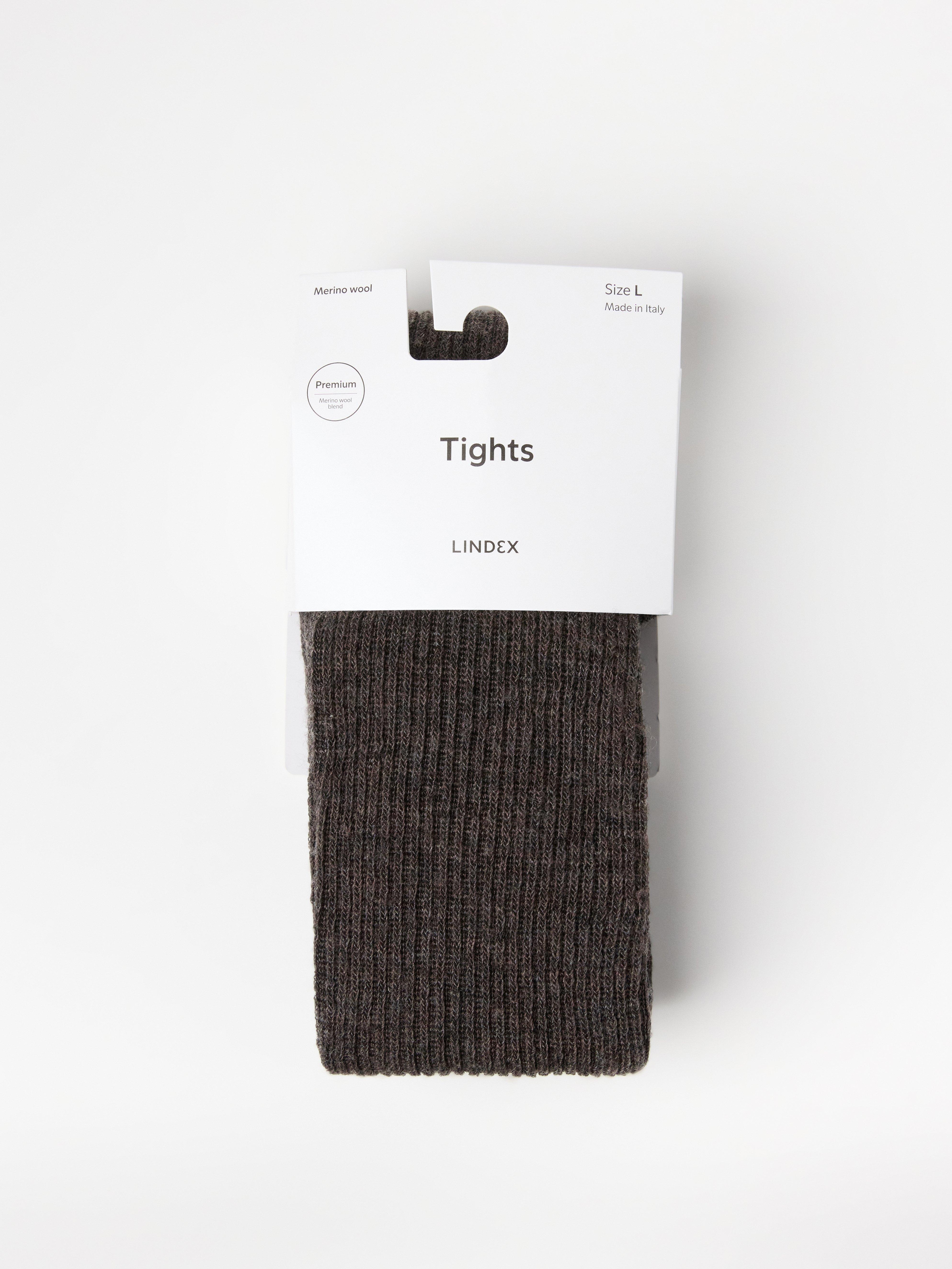 Tights in merino wool blend | Lindex