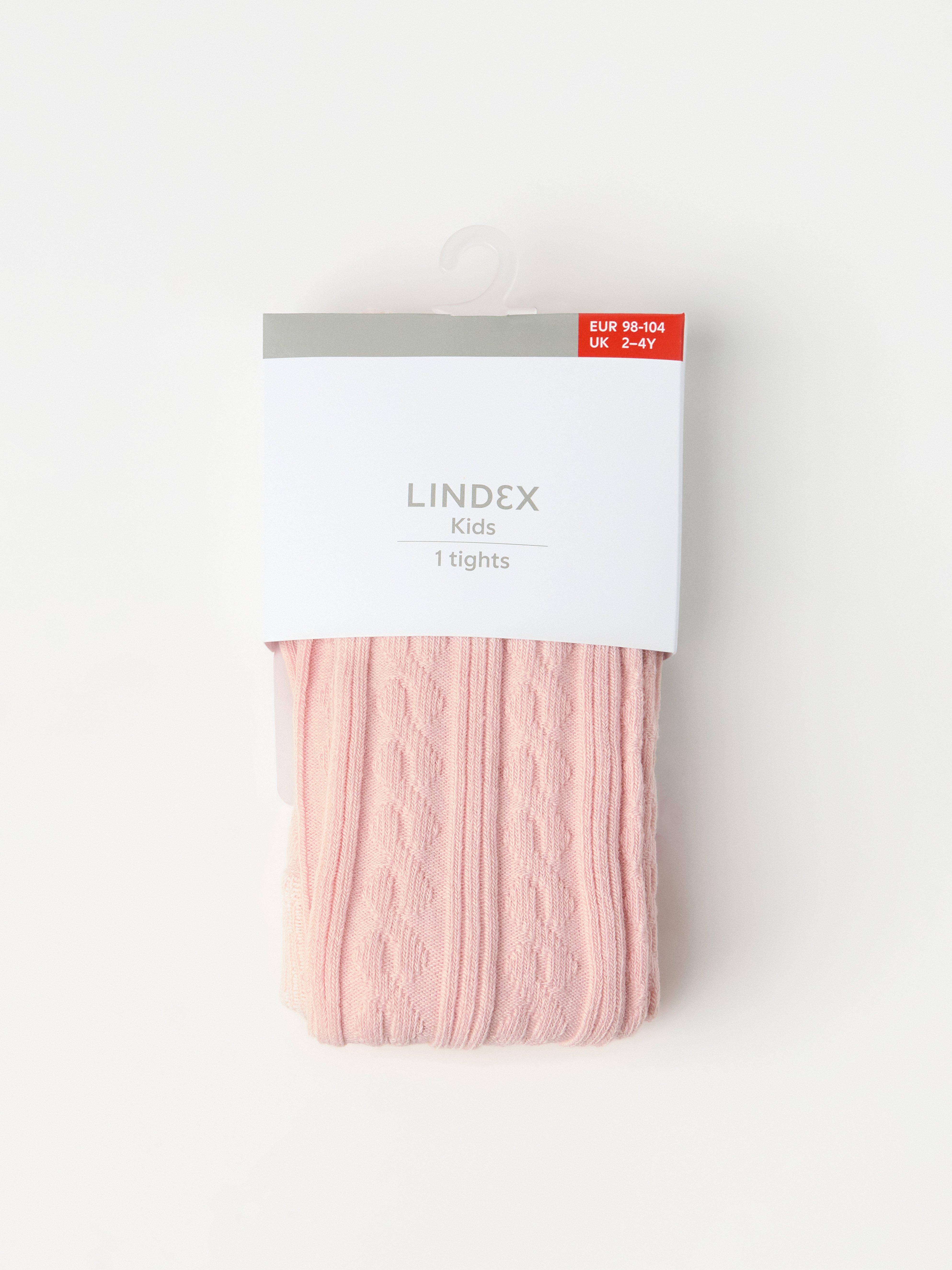 Kabelstickade strumpbyxor | Lindex