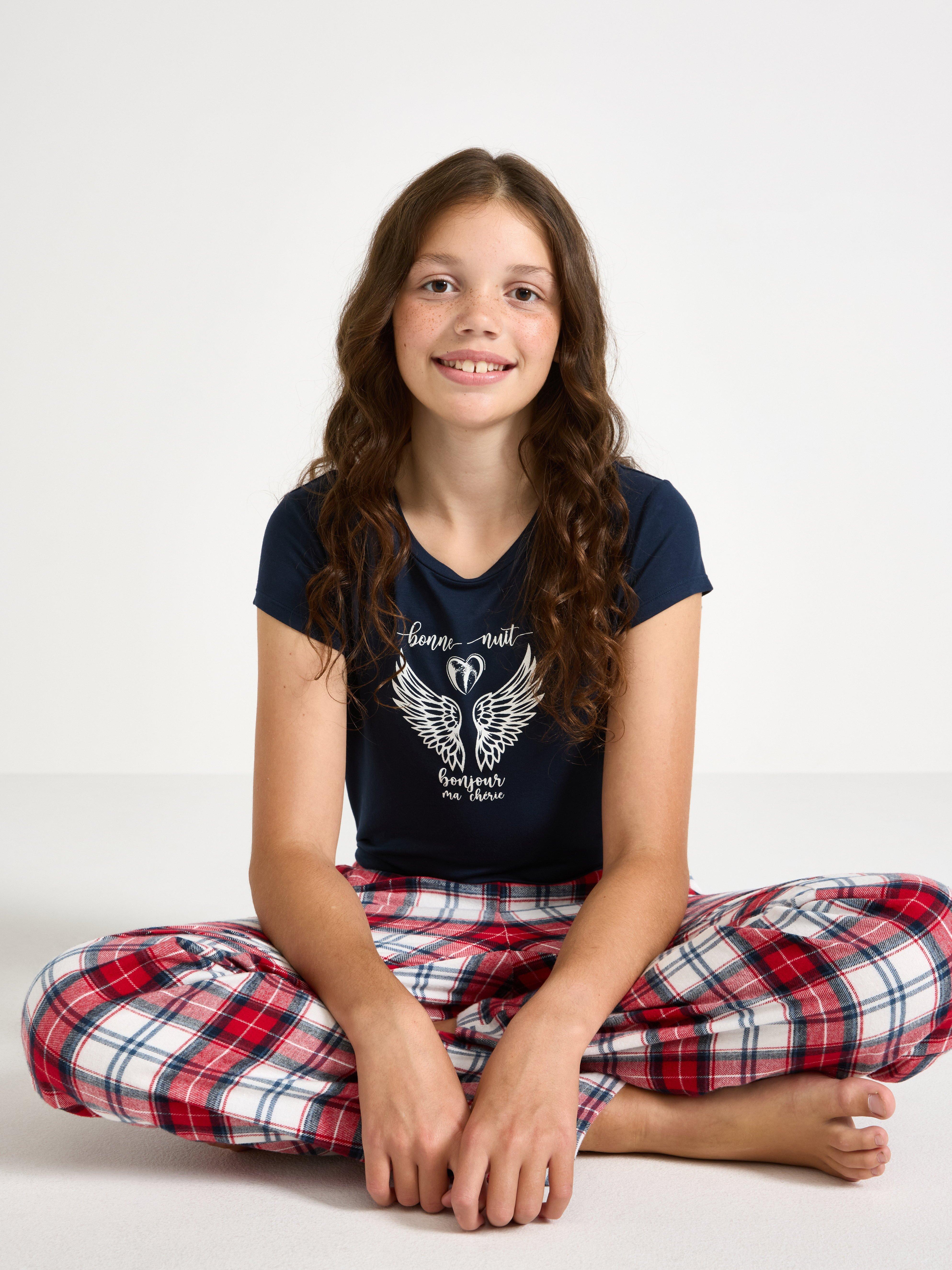 Pyjamasbyxor i flanell | Lindex