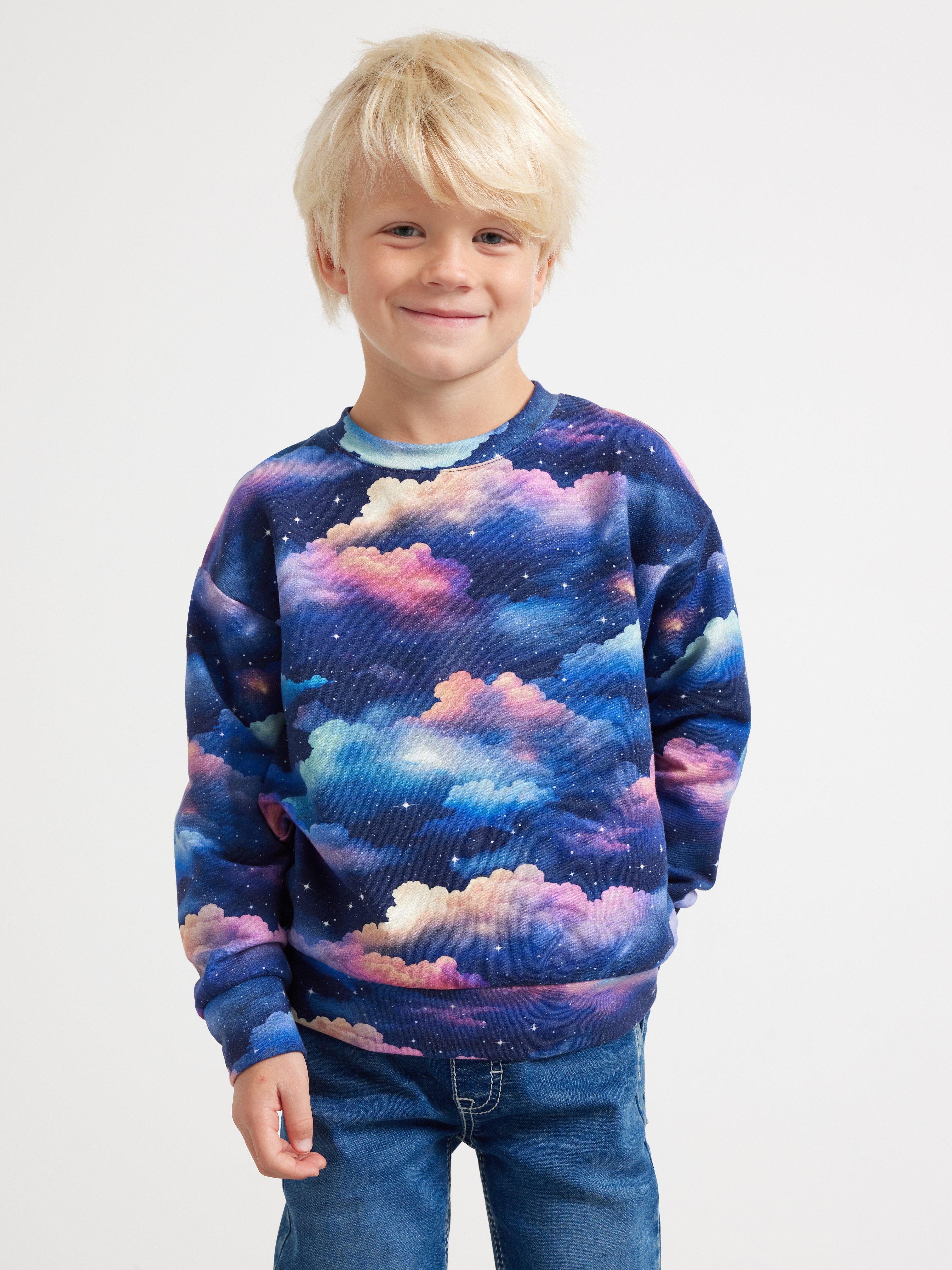 Sweatshirt med borstad insida | Lindex