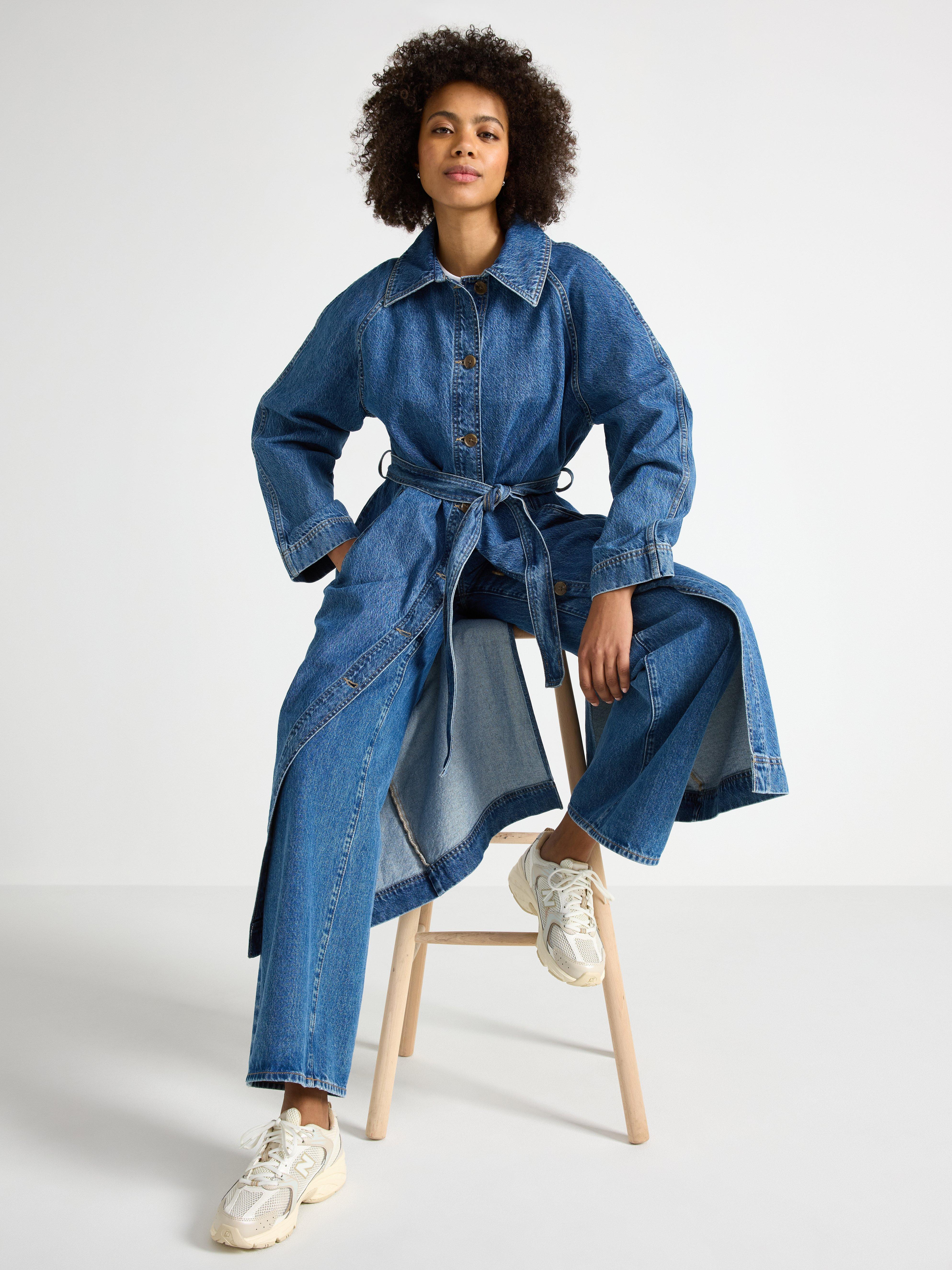 Coat in denim | Lindex