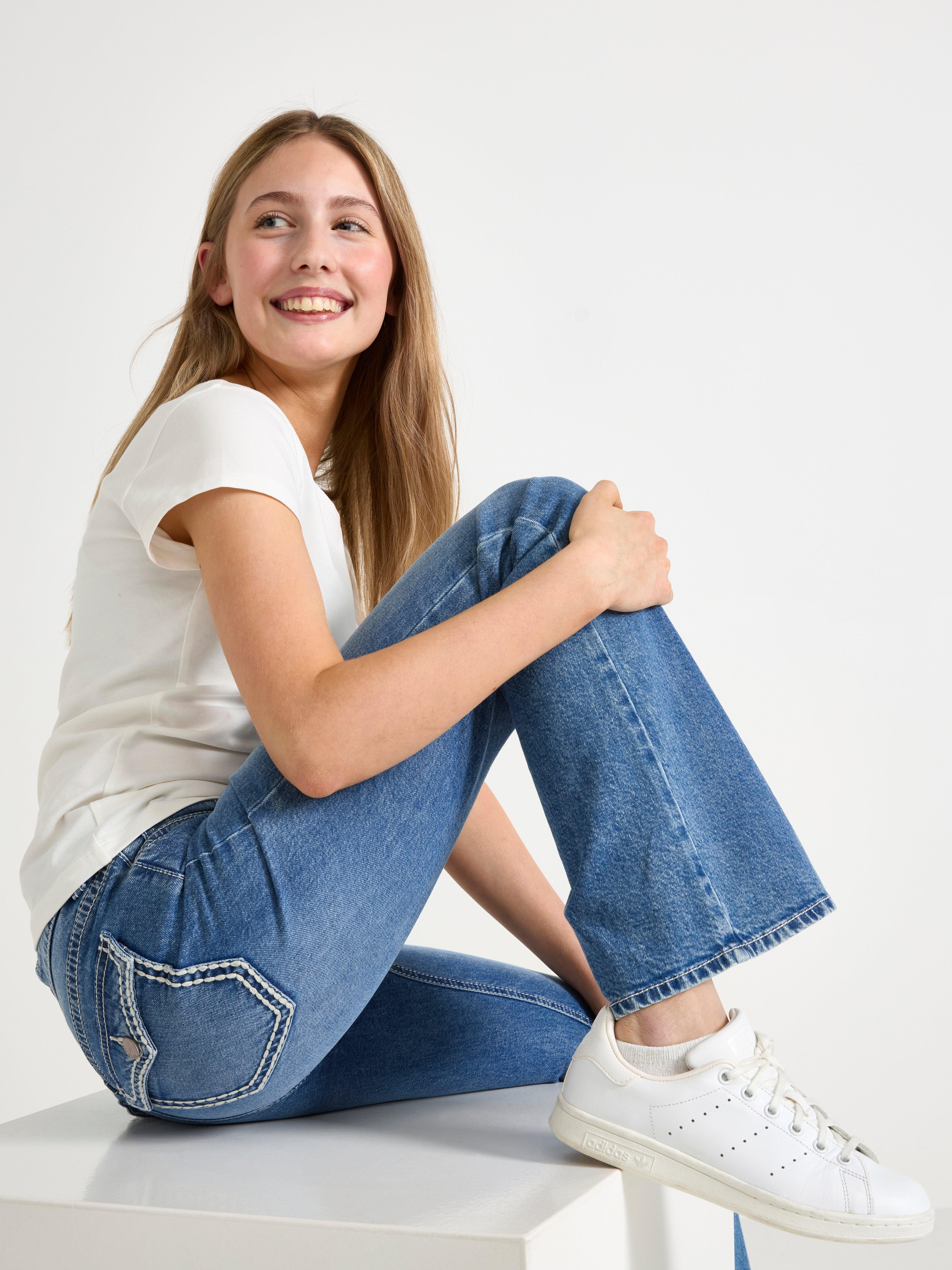 FREJA Flared leg jeans | Lindex