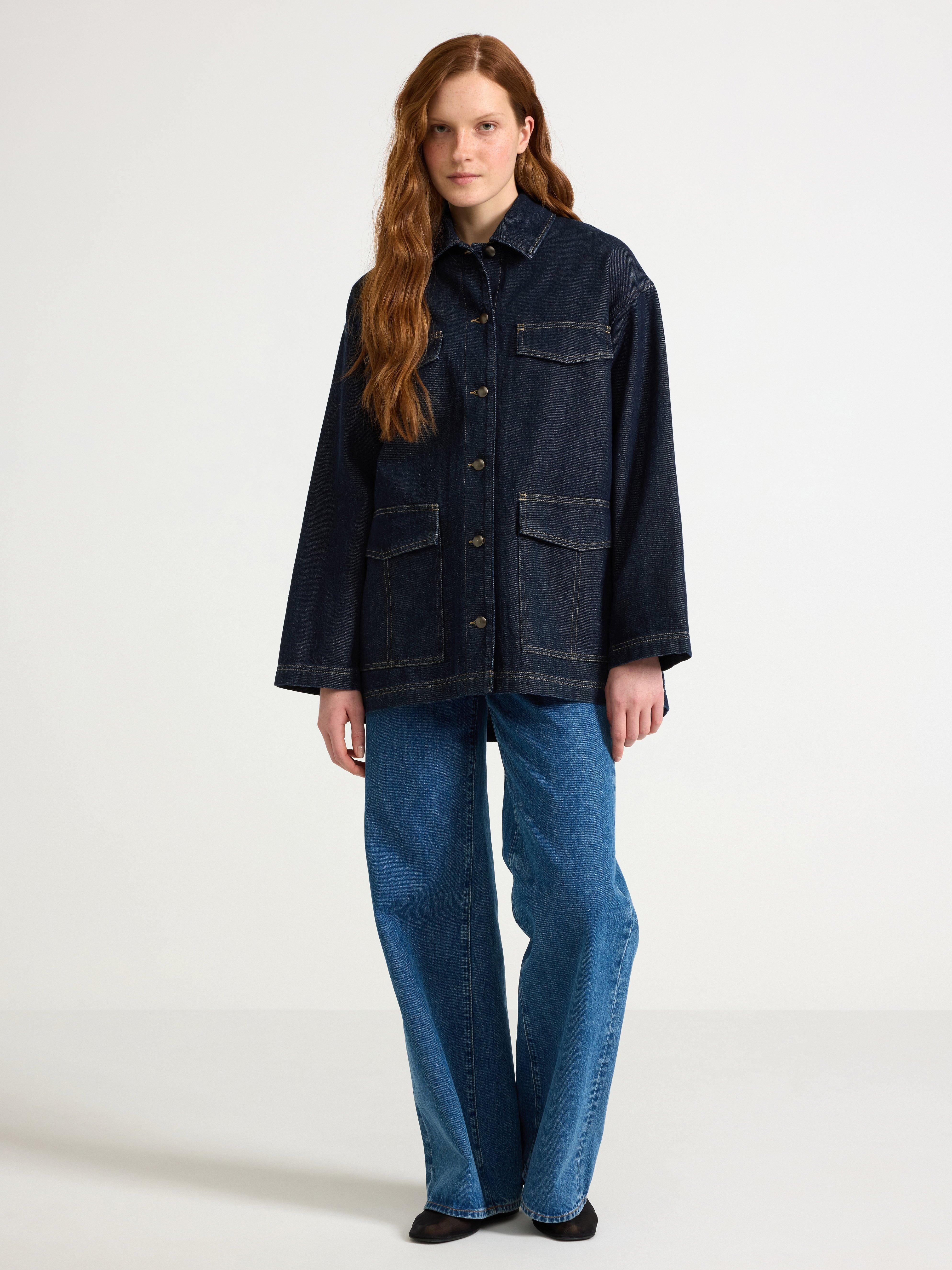 Cargo denim jakke | Lindex