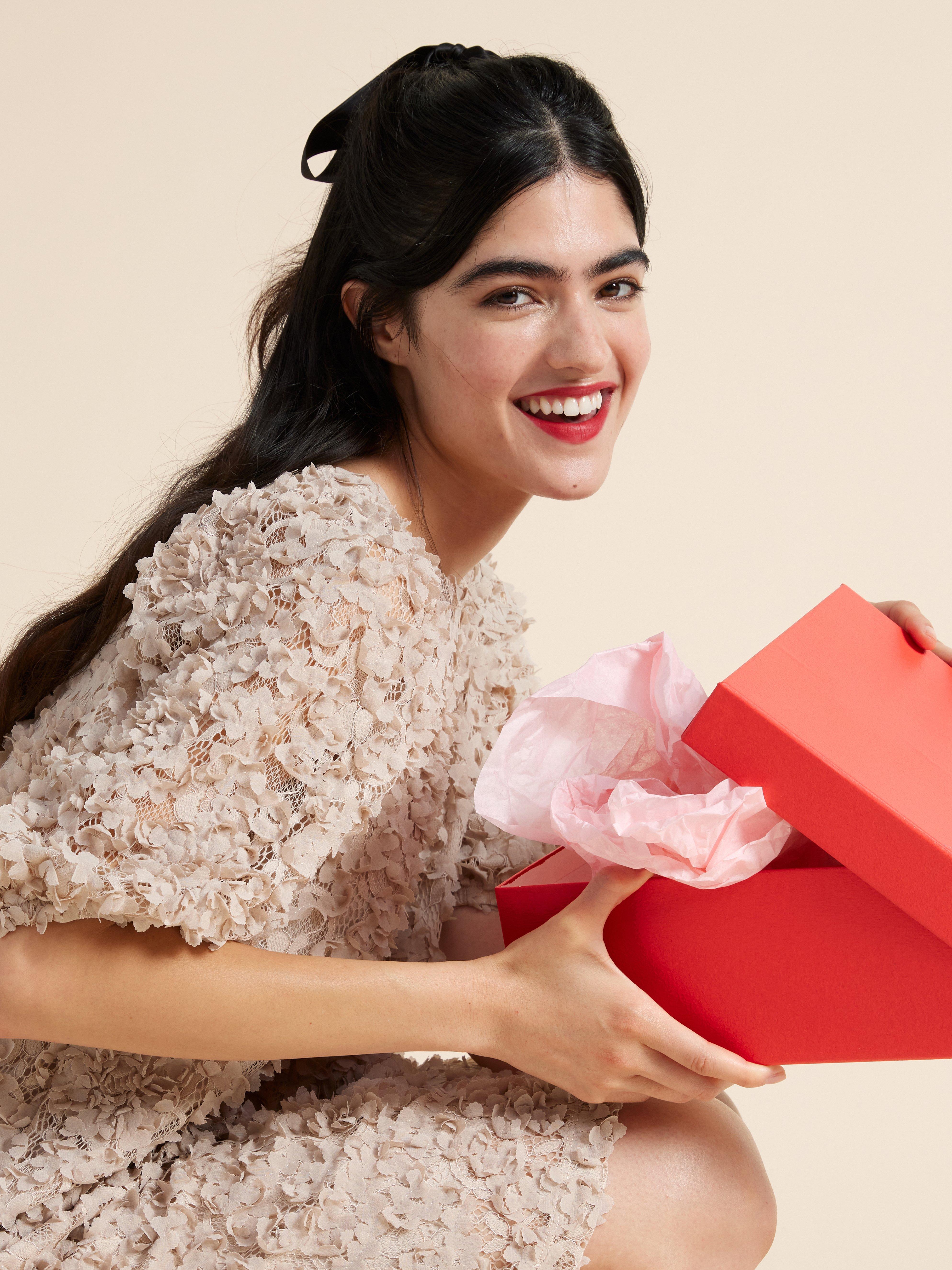 Dress in lace with flowers | Lindex