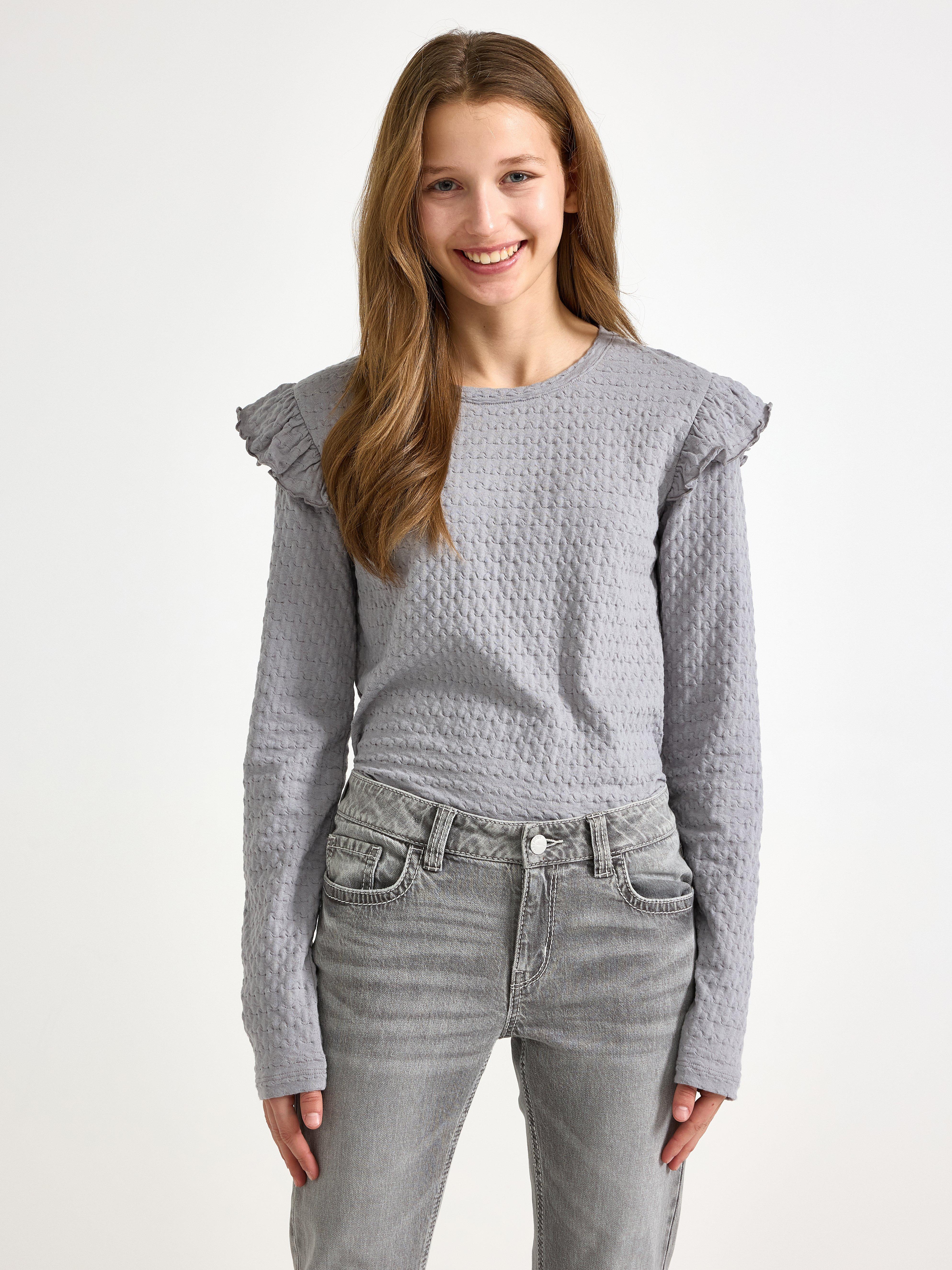 Topp med volanger | Lindex