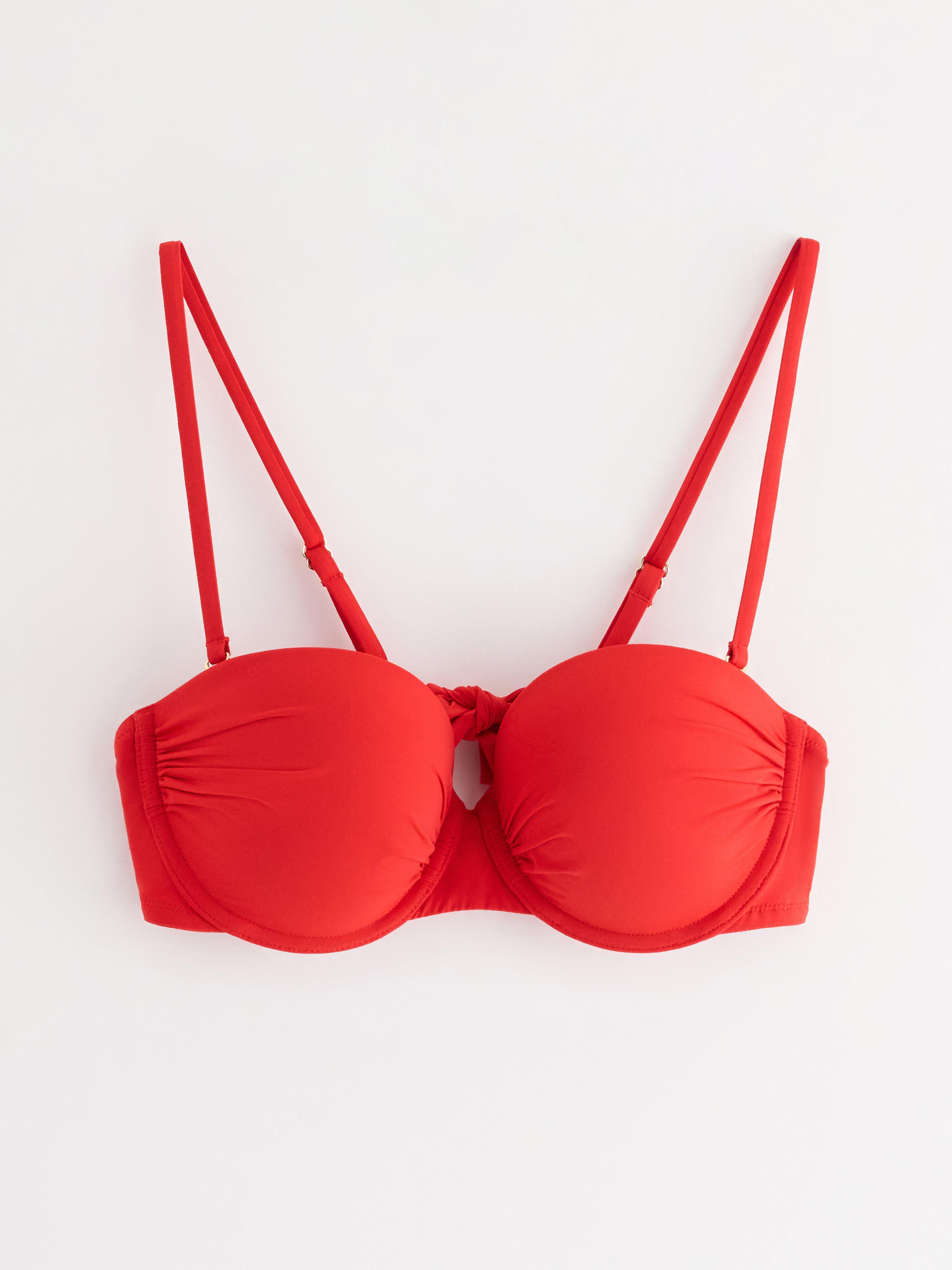 Padded balconette bikini bra with underwire | Lindex