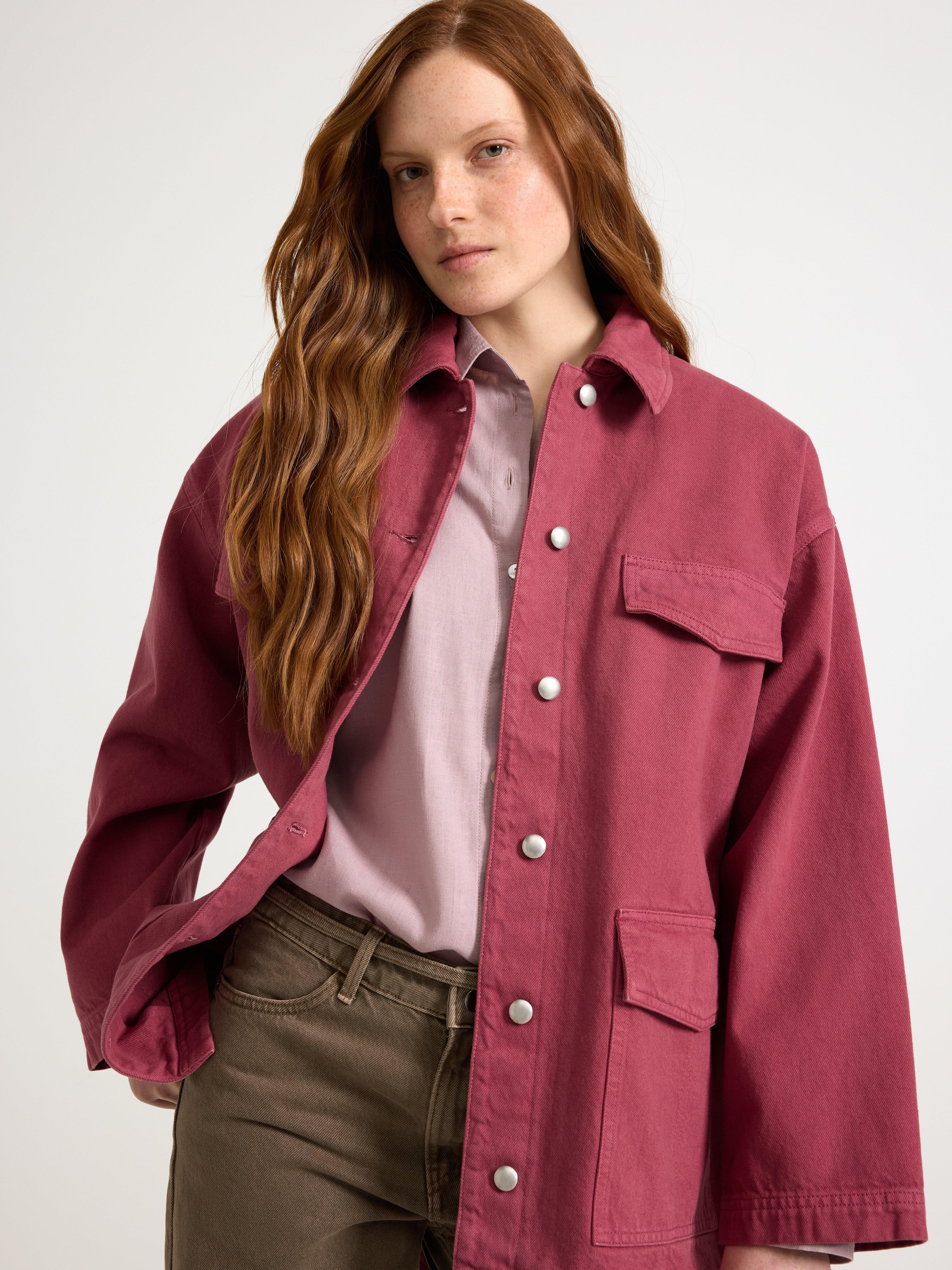 Cargo jacket in cotton twill | Lindex