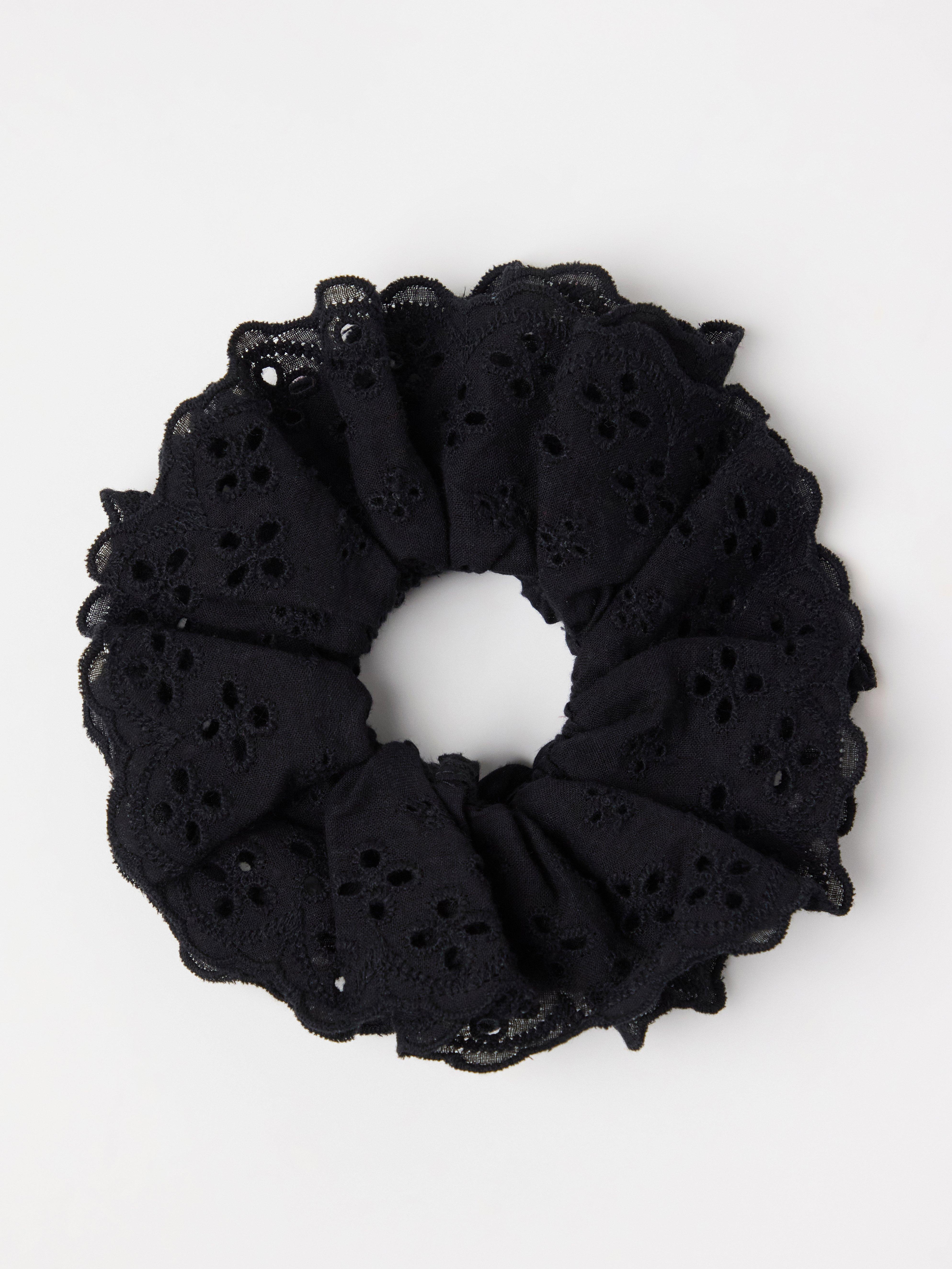 Hair Elastic With Broderie Anglaise Lindex