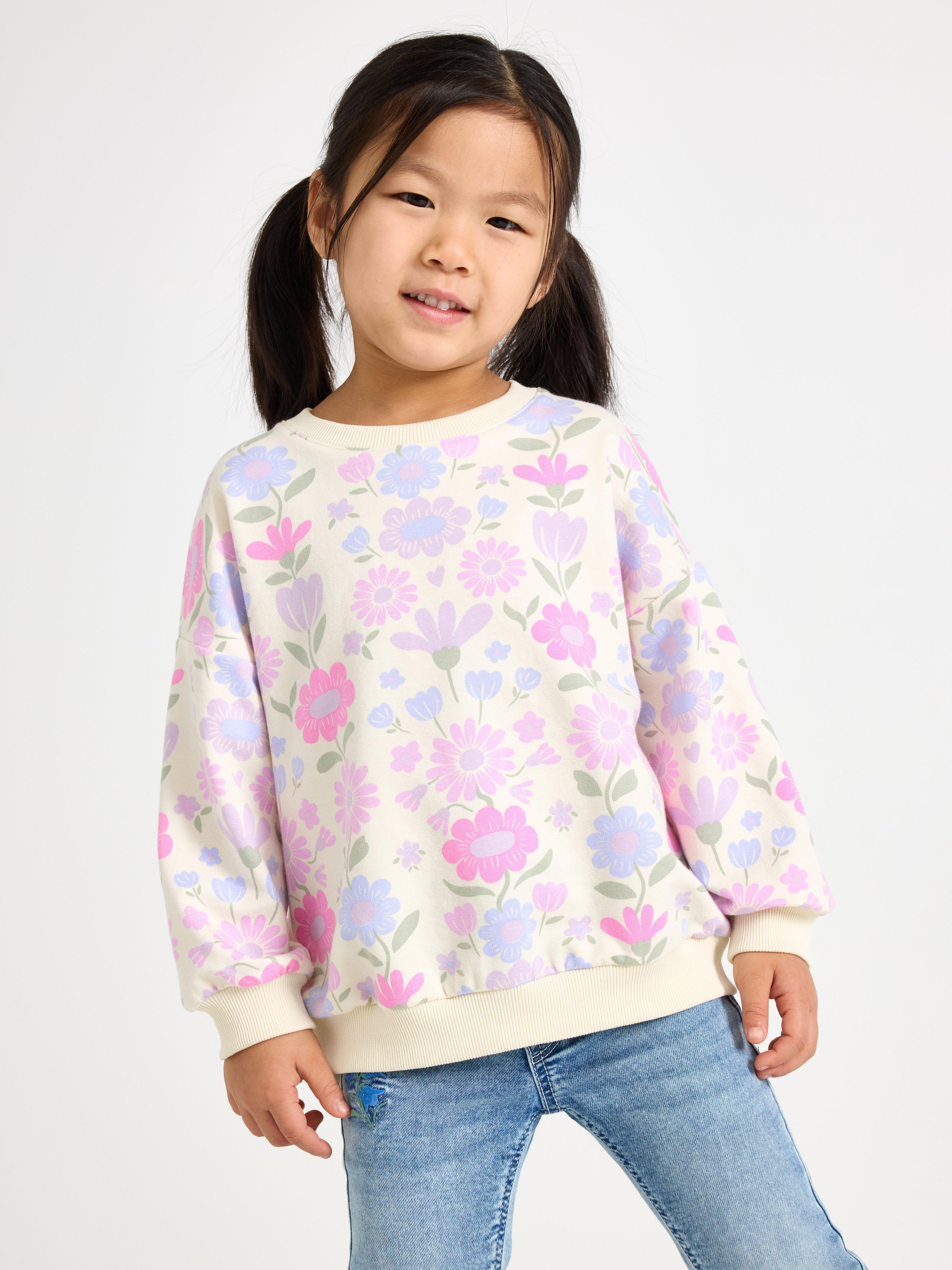 Sweatshirt with brushed inside | Lindex