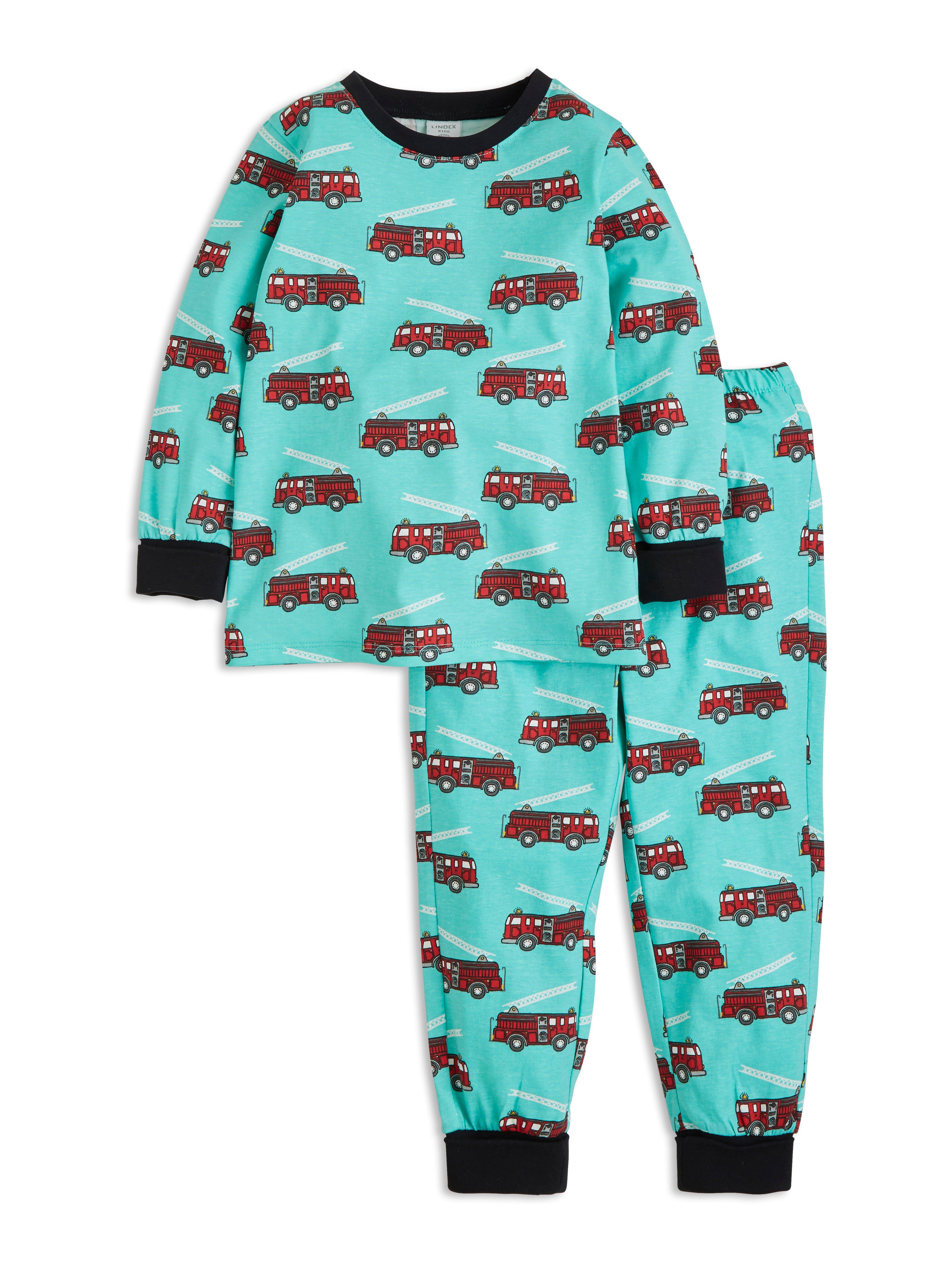 Pyjamas with Fire Trucks | Lindex