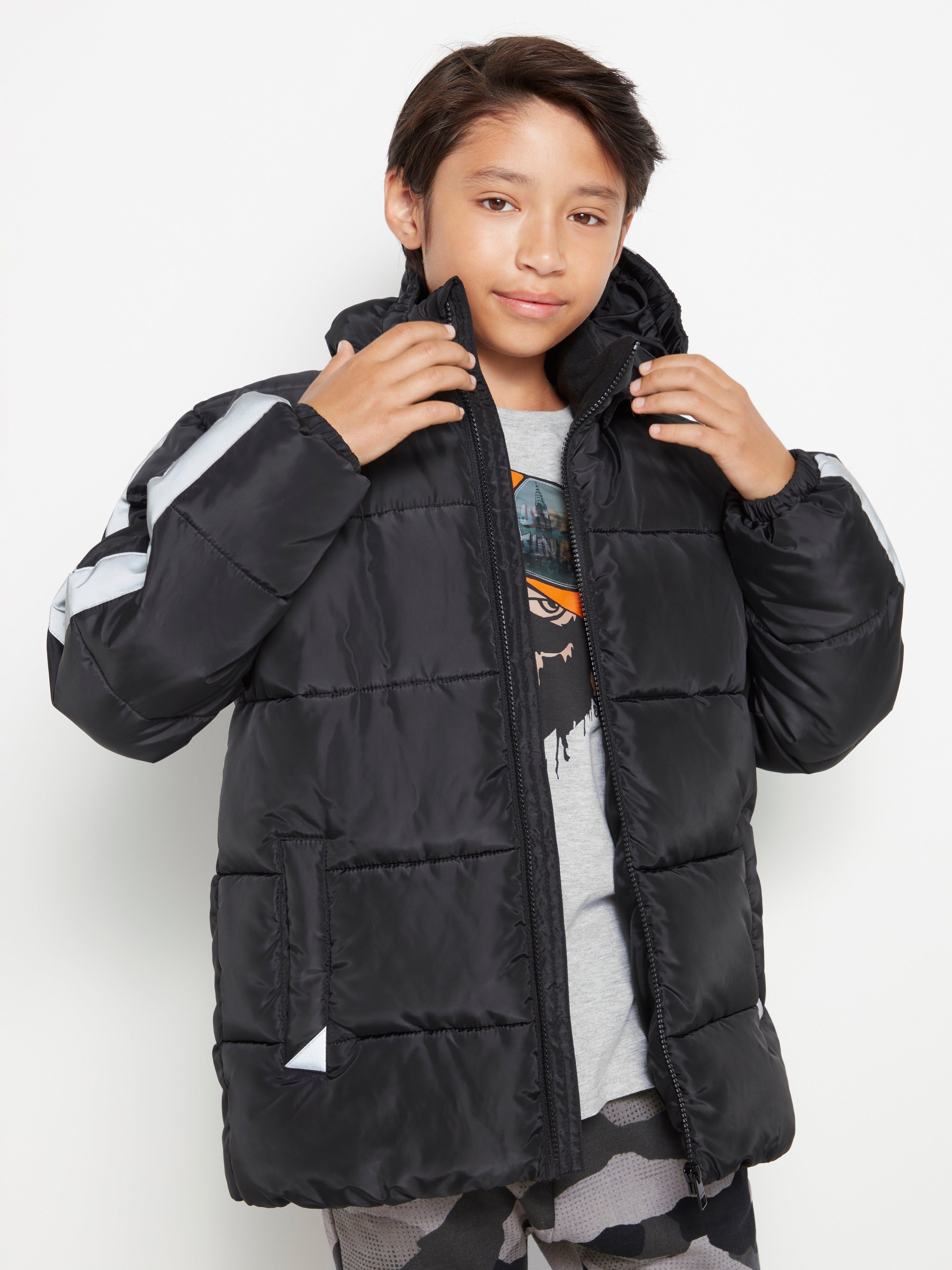 Padded jacket with reflective fabric | Lindex