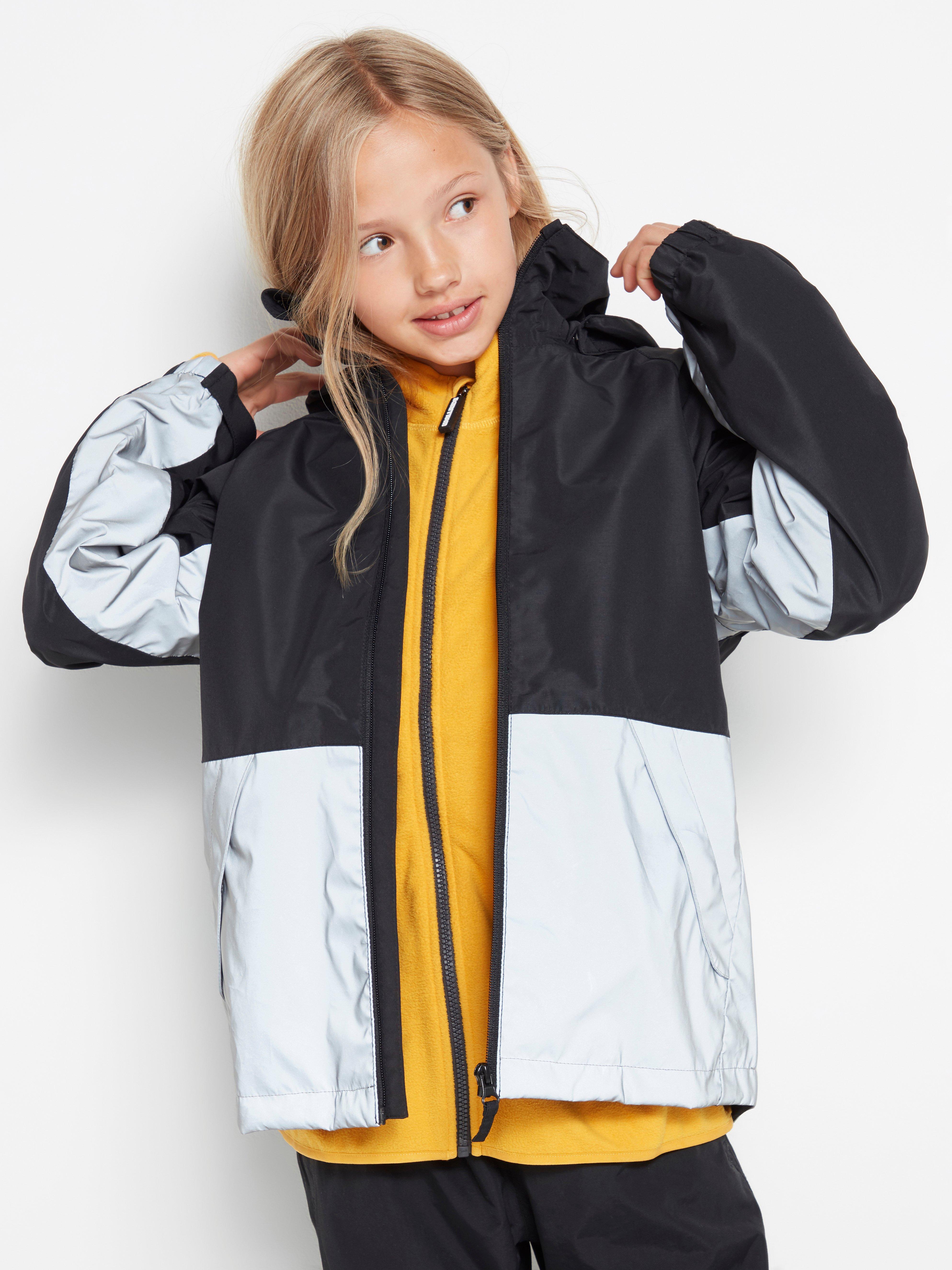 Shell jacket with reflective fabric | Lindex