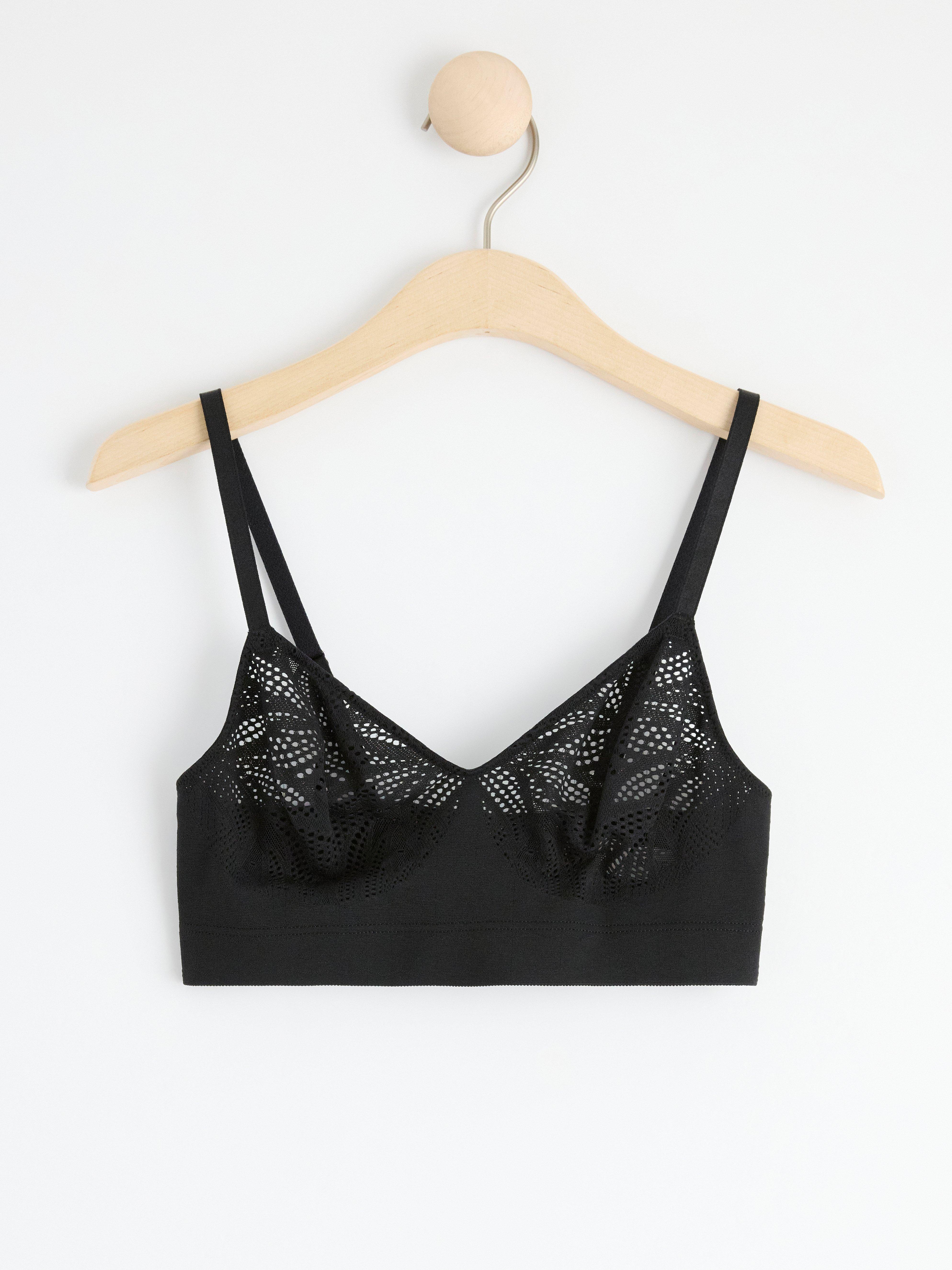 Seamless Inntrix lace soft bra | Lindex