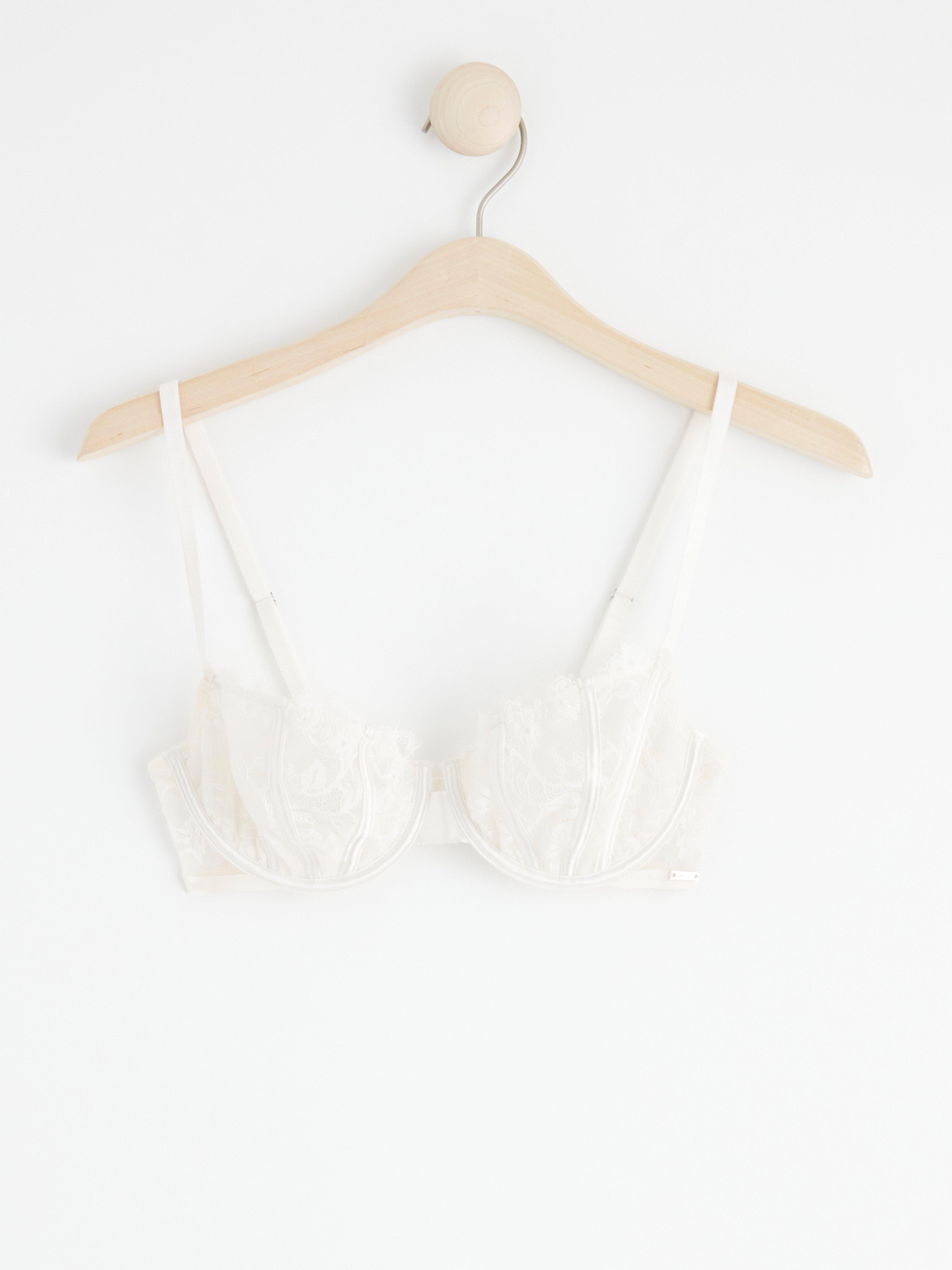 ella m – Senna unpadded bra with lace | Lindex