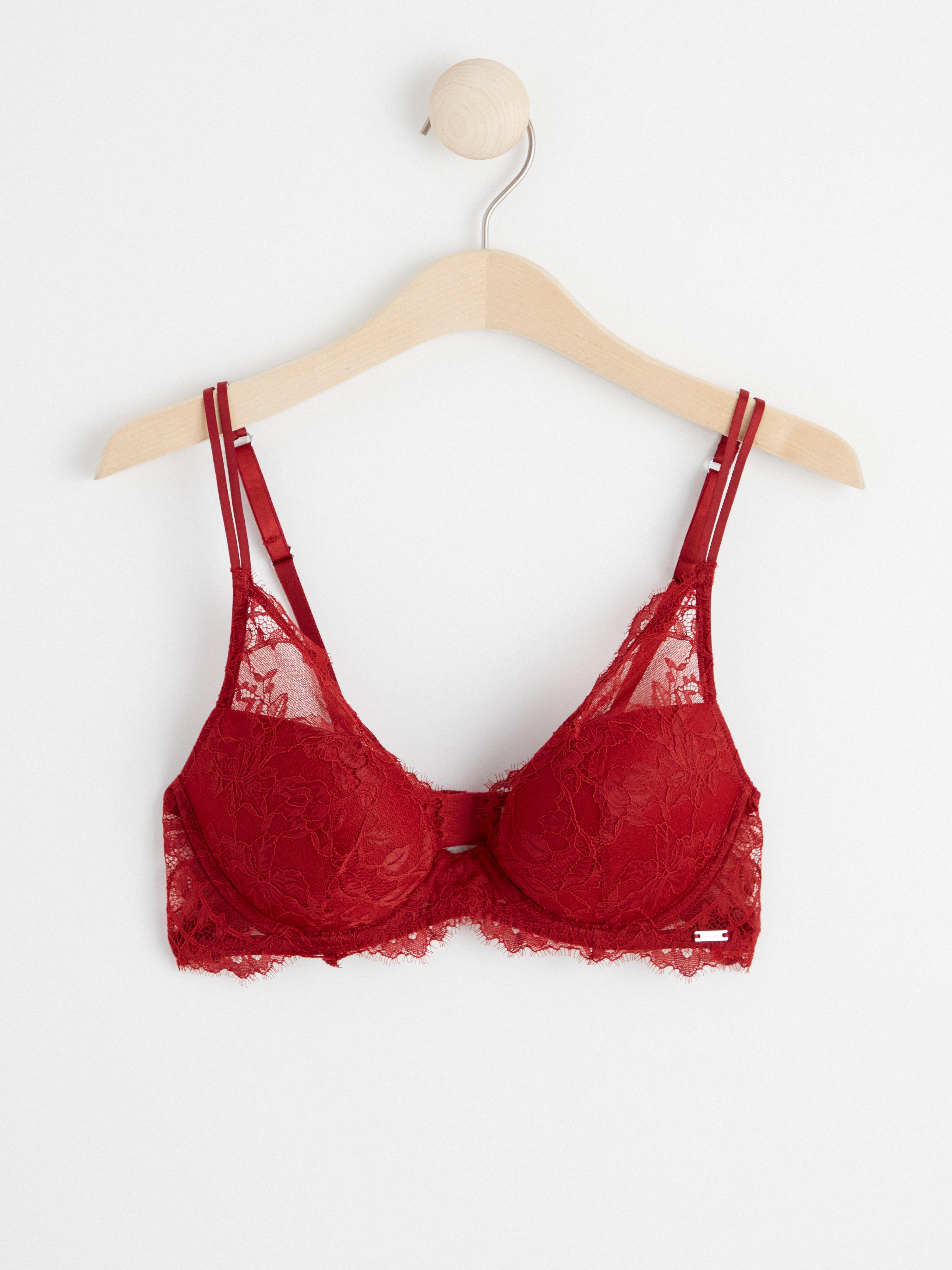 ella m – Peony push-up bra with lace | Lindex