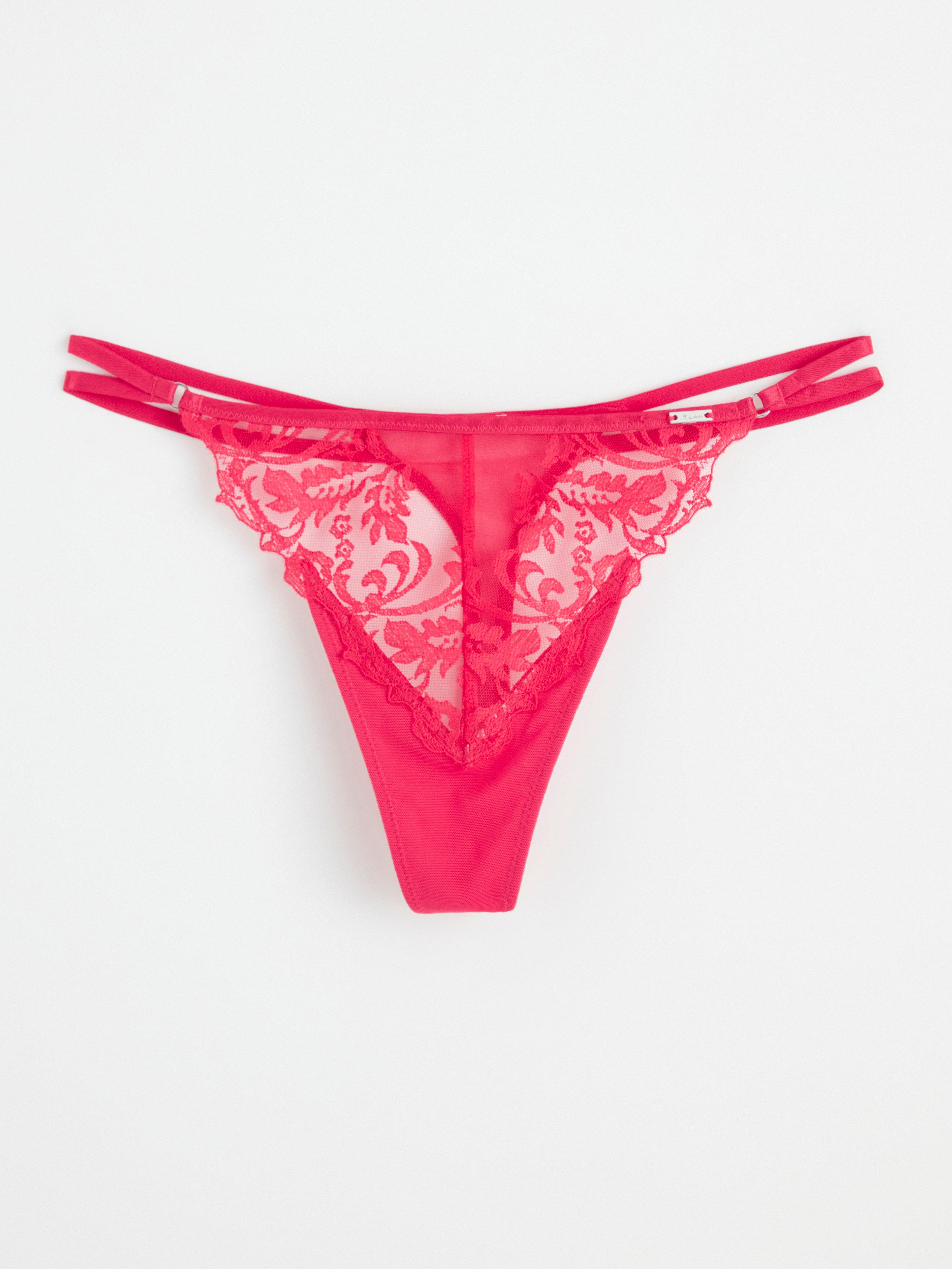 ella m – Stringtrosa low waist med spets | Lindex