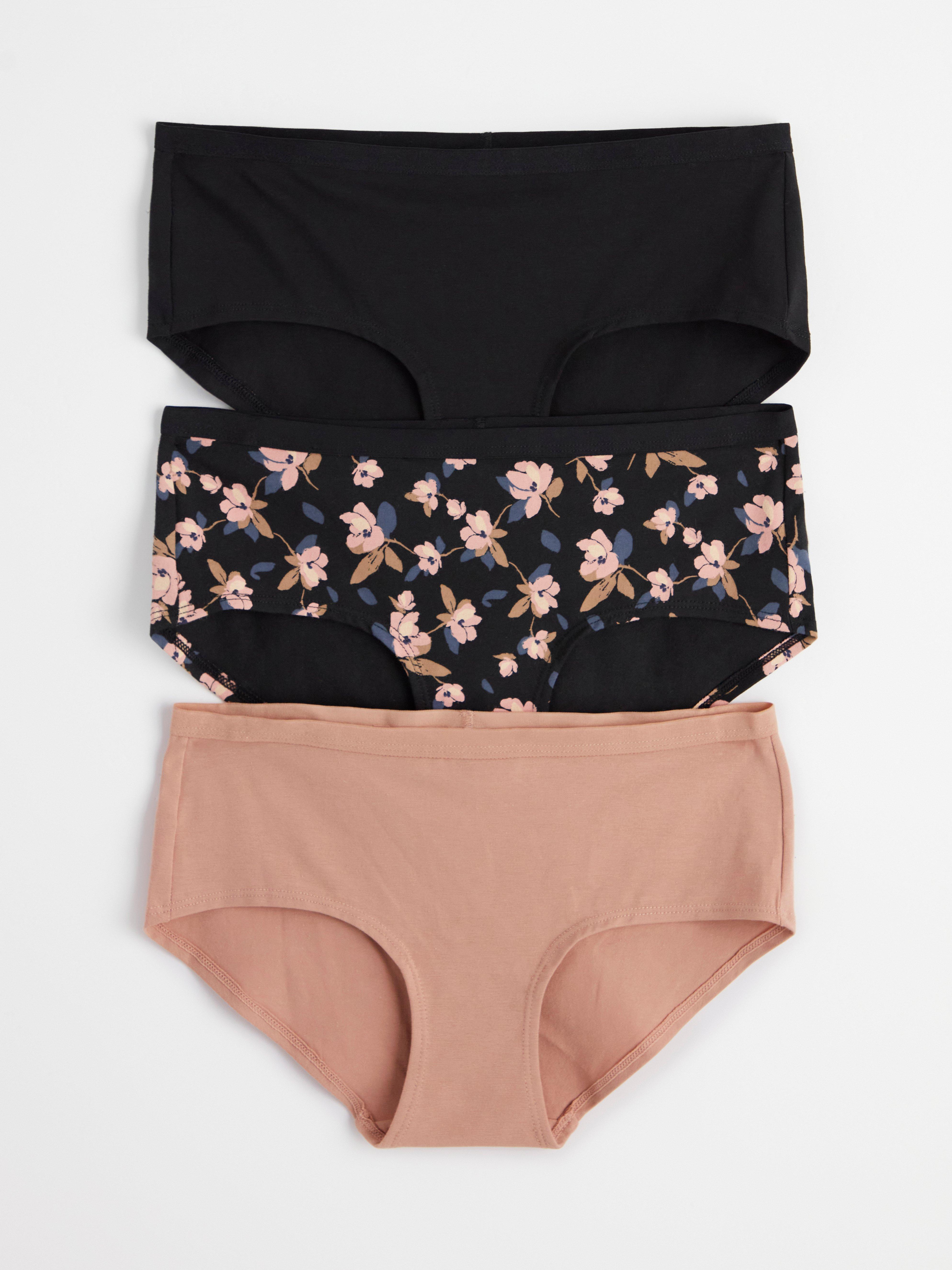 3-pack regular waist trosor | Lindex