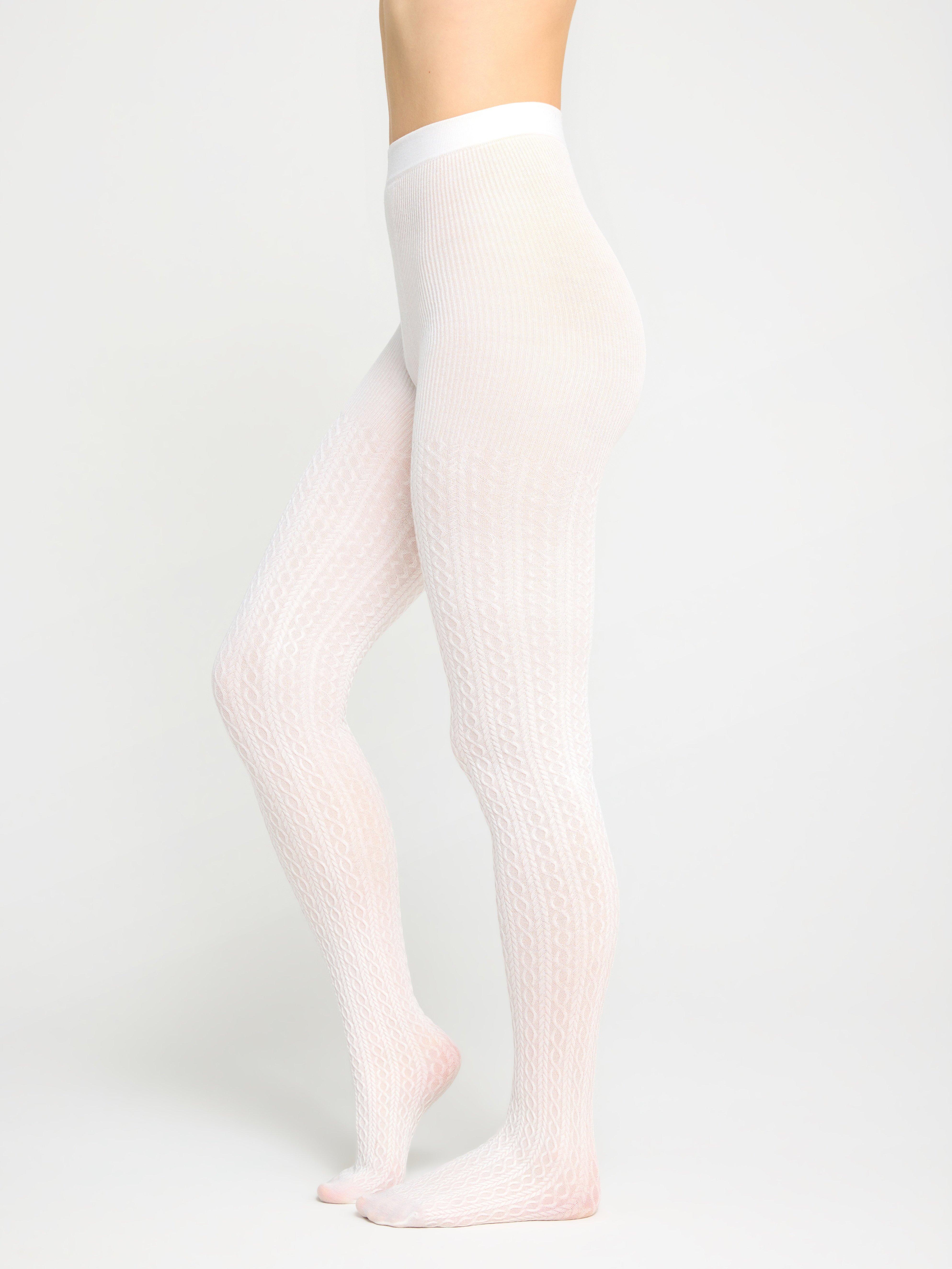 Cable knit tights | Lindex