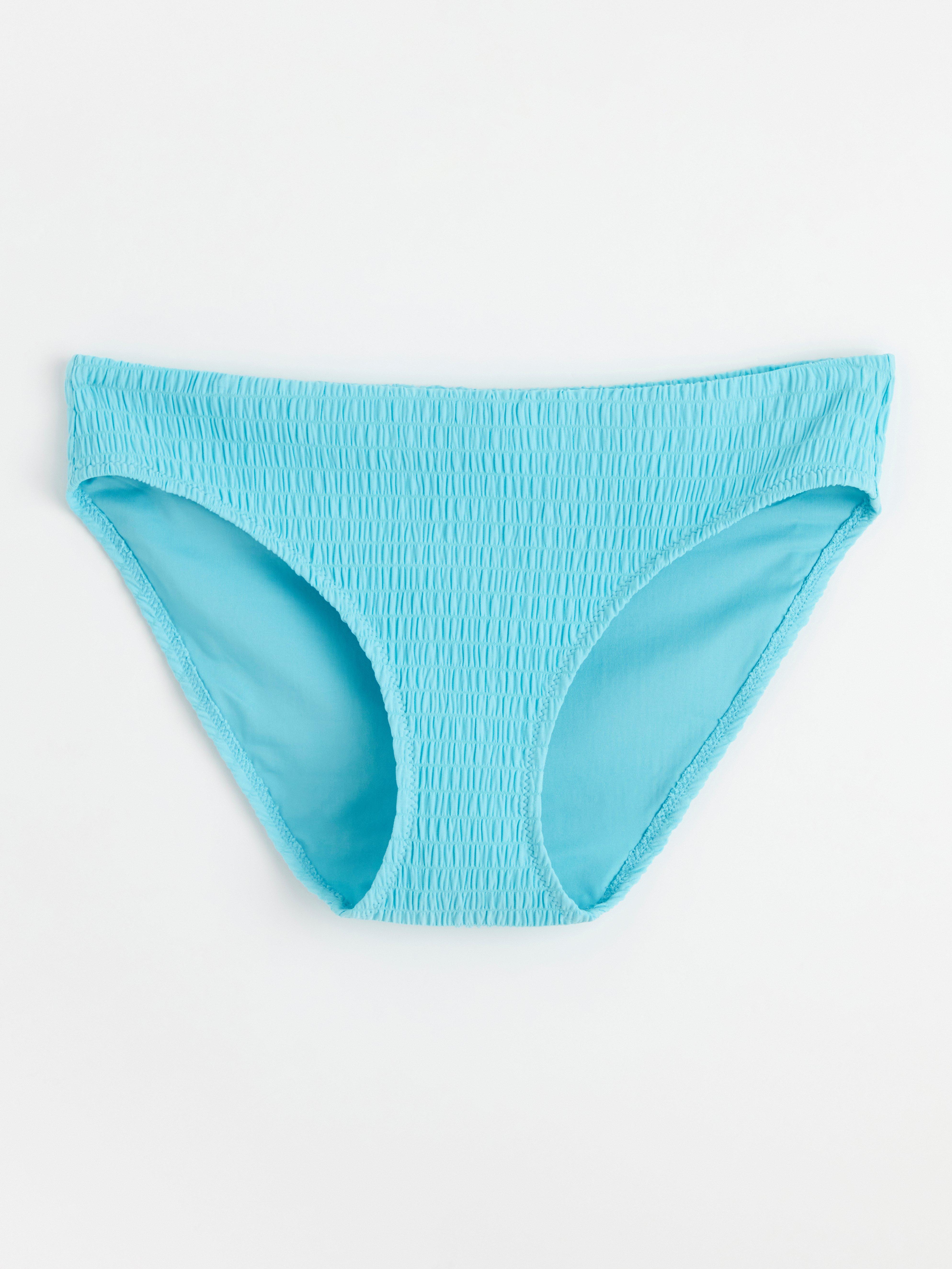 Bikini bottom with crinkled texture | Lindex