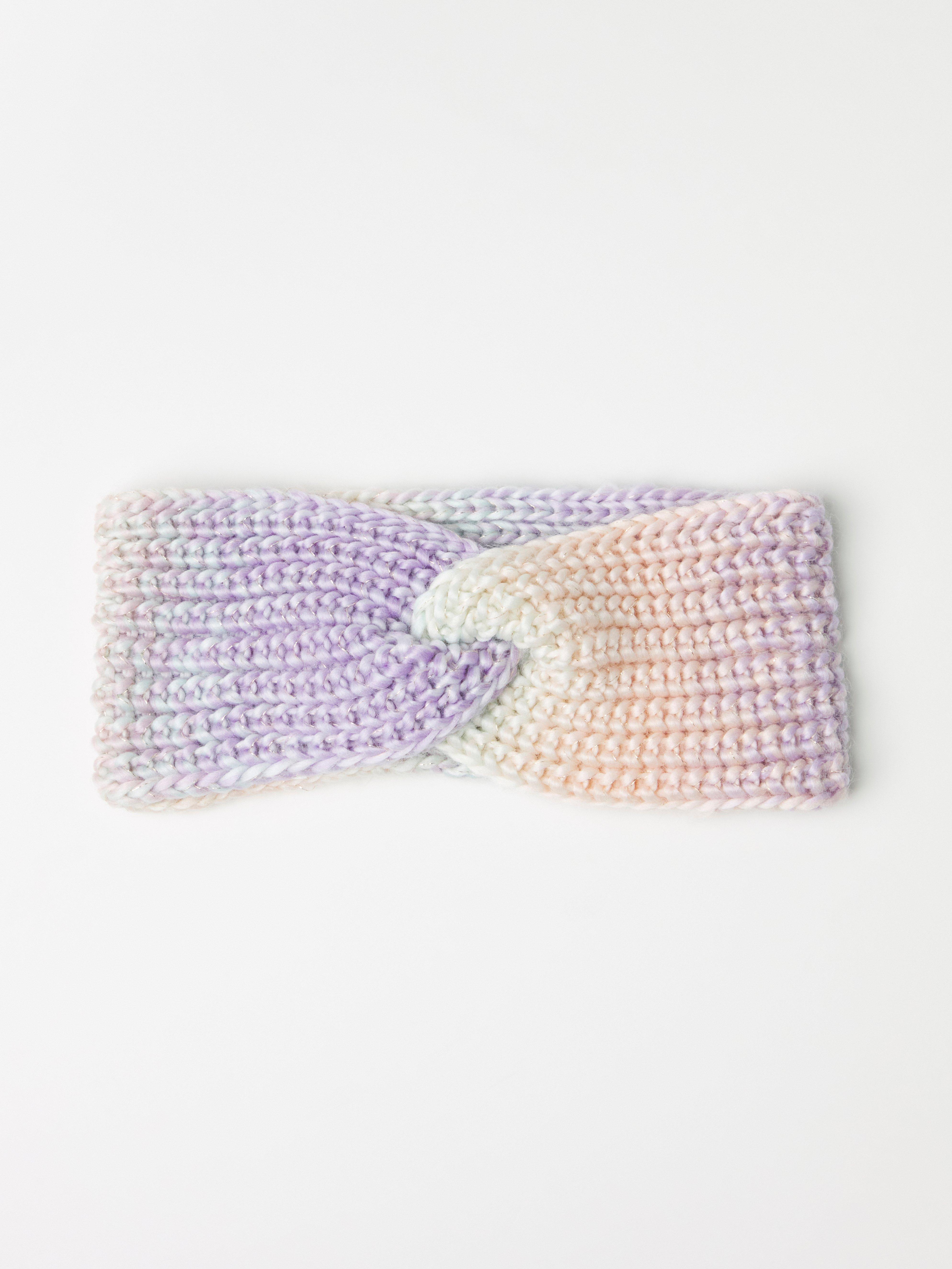 Stickat pannband - present/presenttips