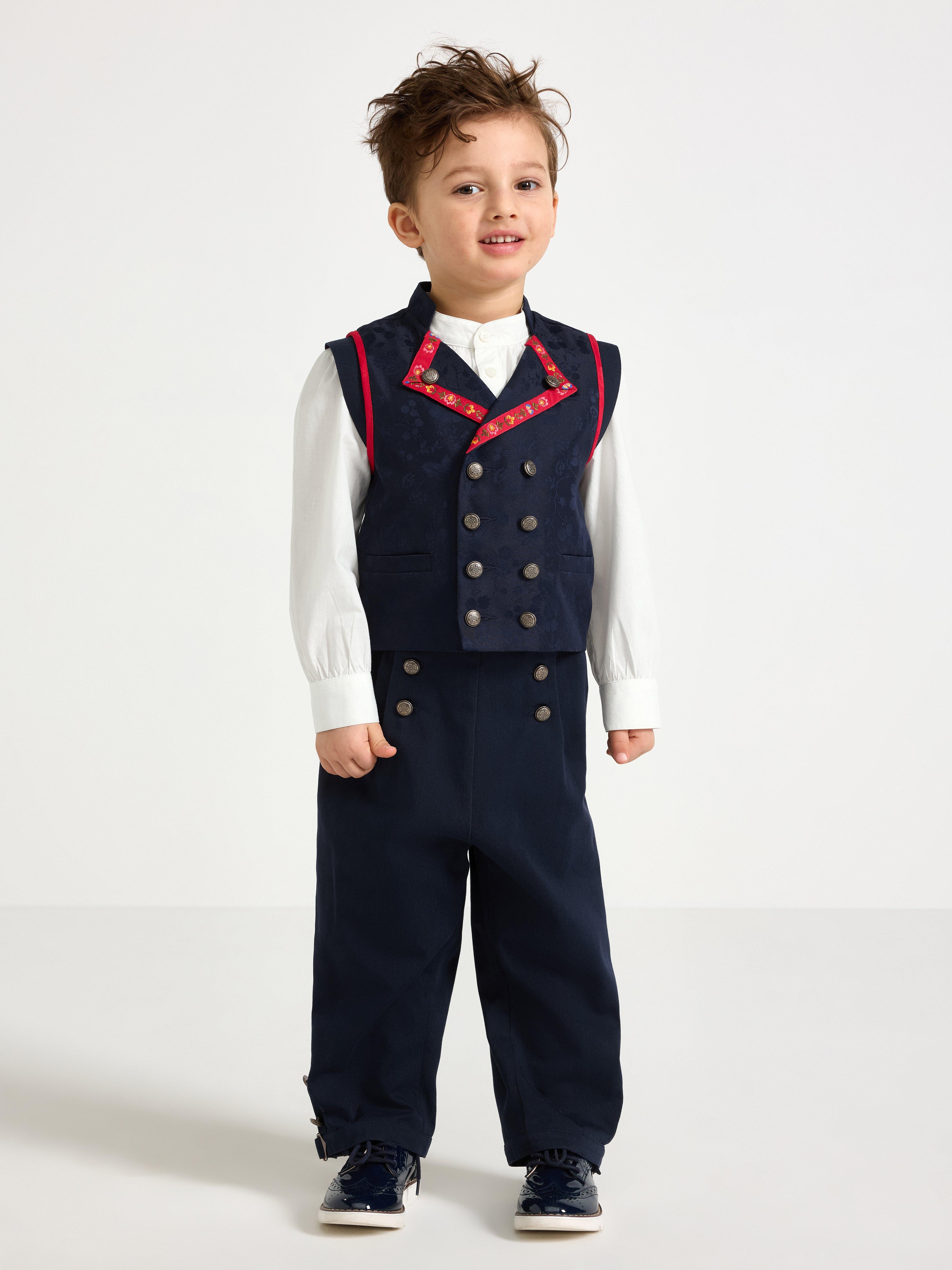 Folklore costume with waistcoat and trousers | Lindex
