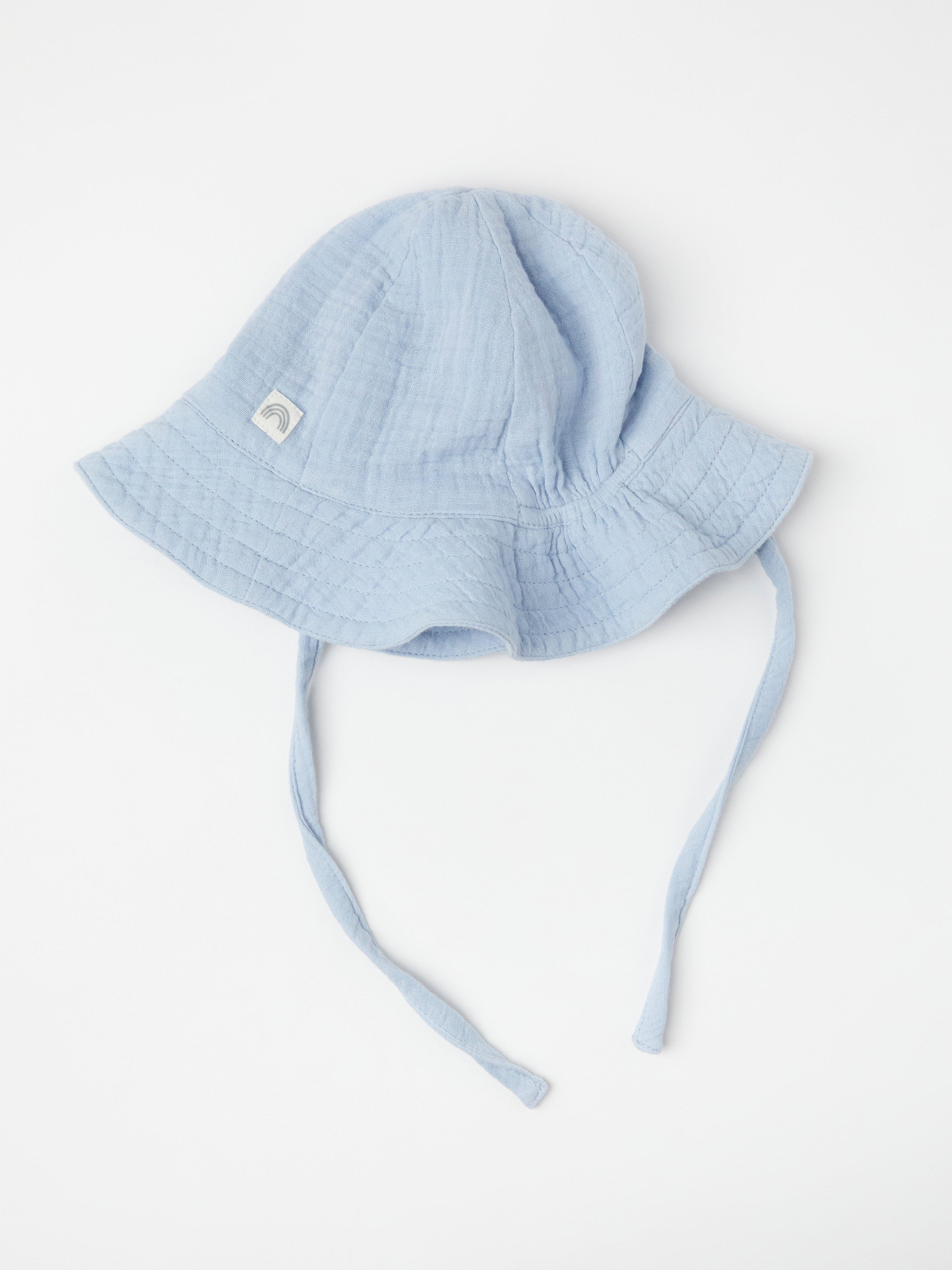Solhatt i krinklad bomull | Lindex