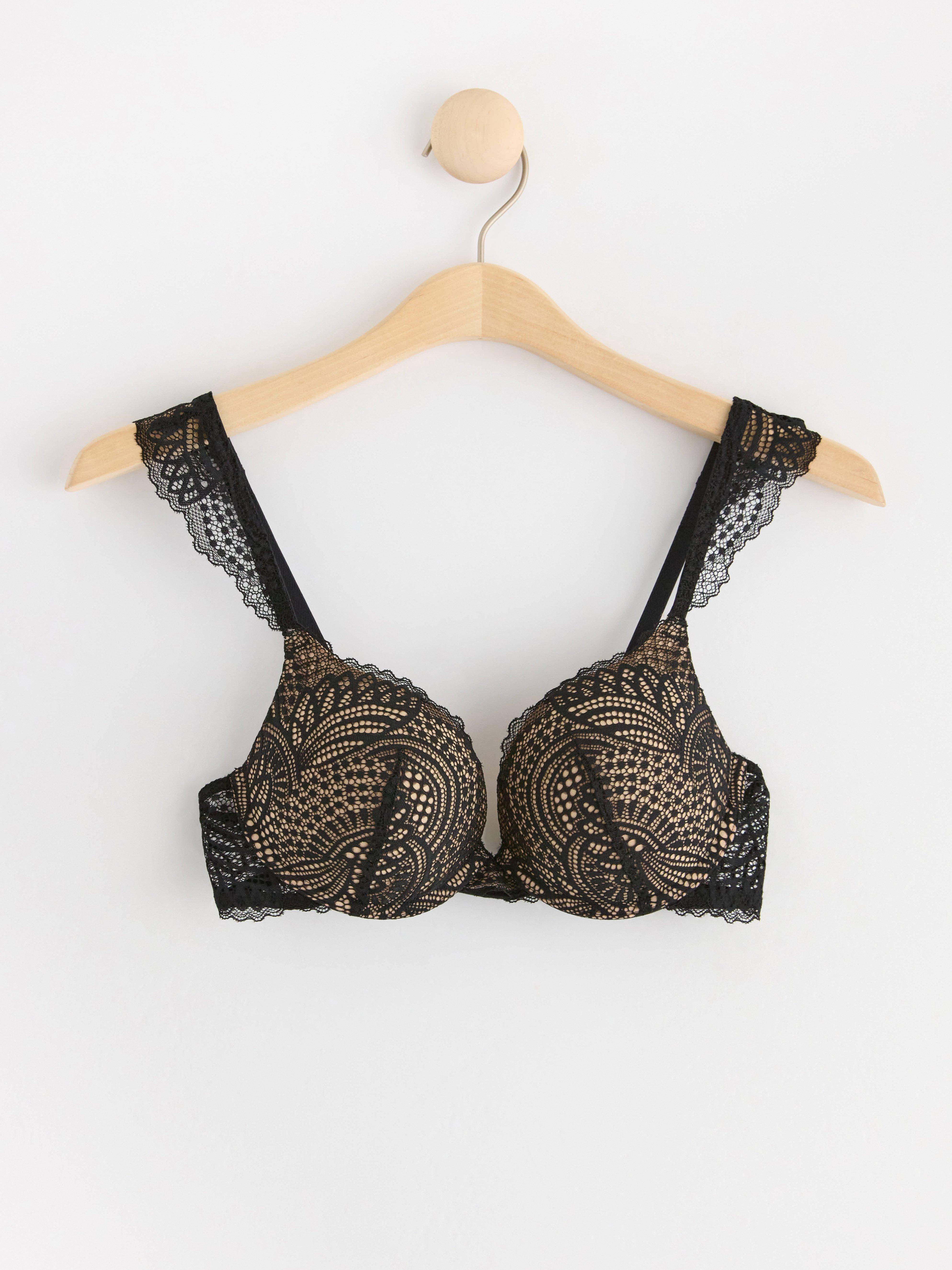 Malva push-up bra in lace | Lindex