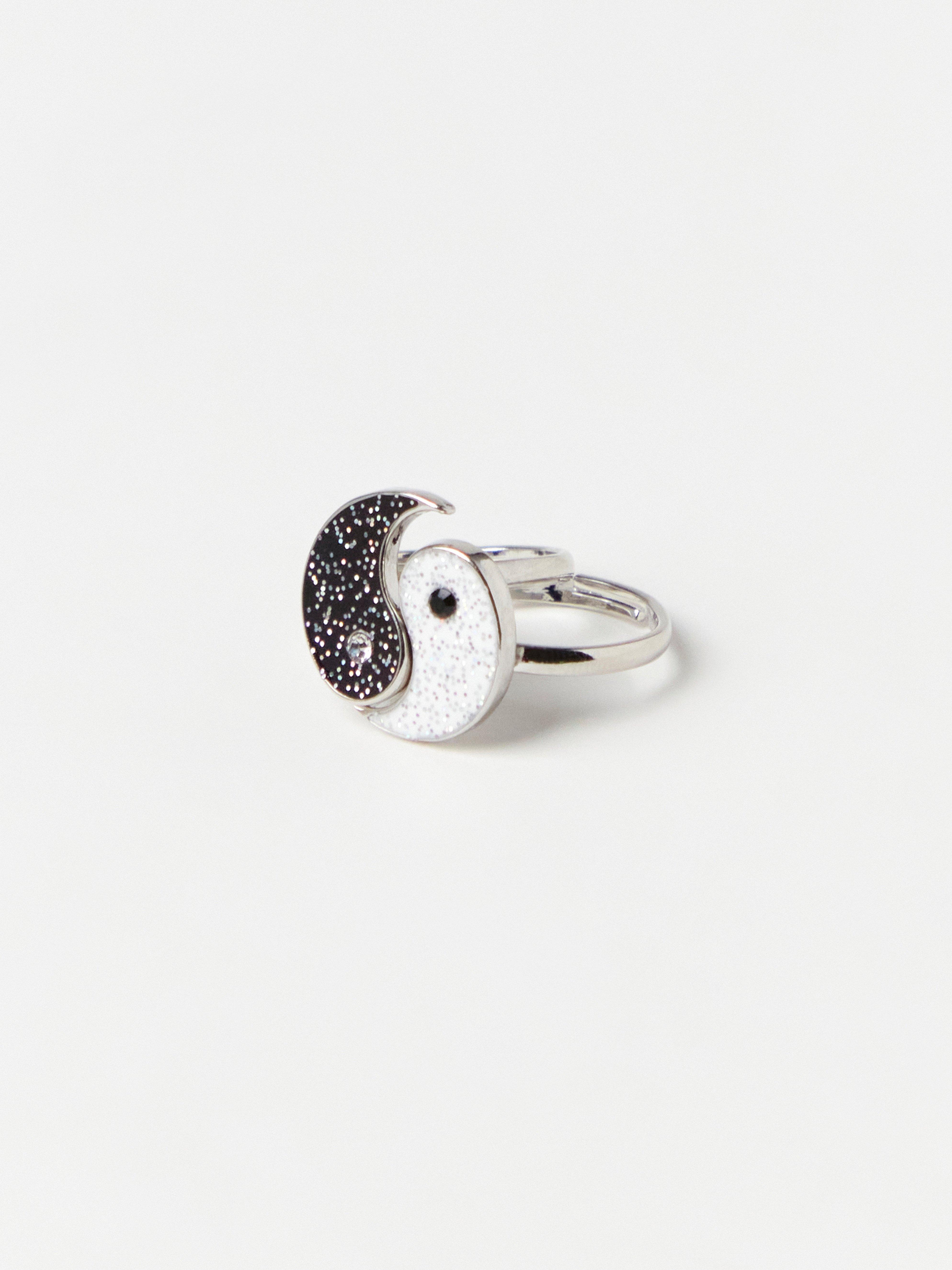 2-pack yin and yang rings | Lindex
