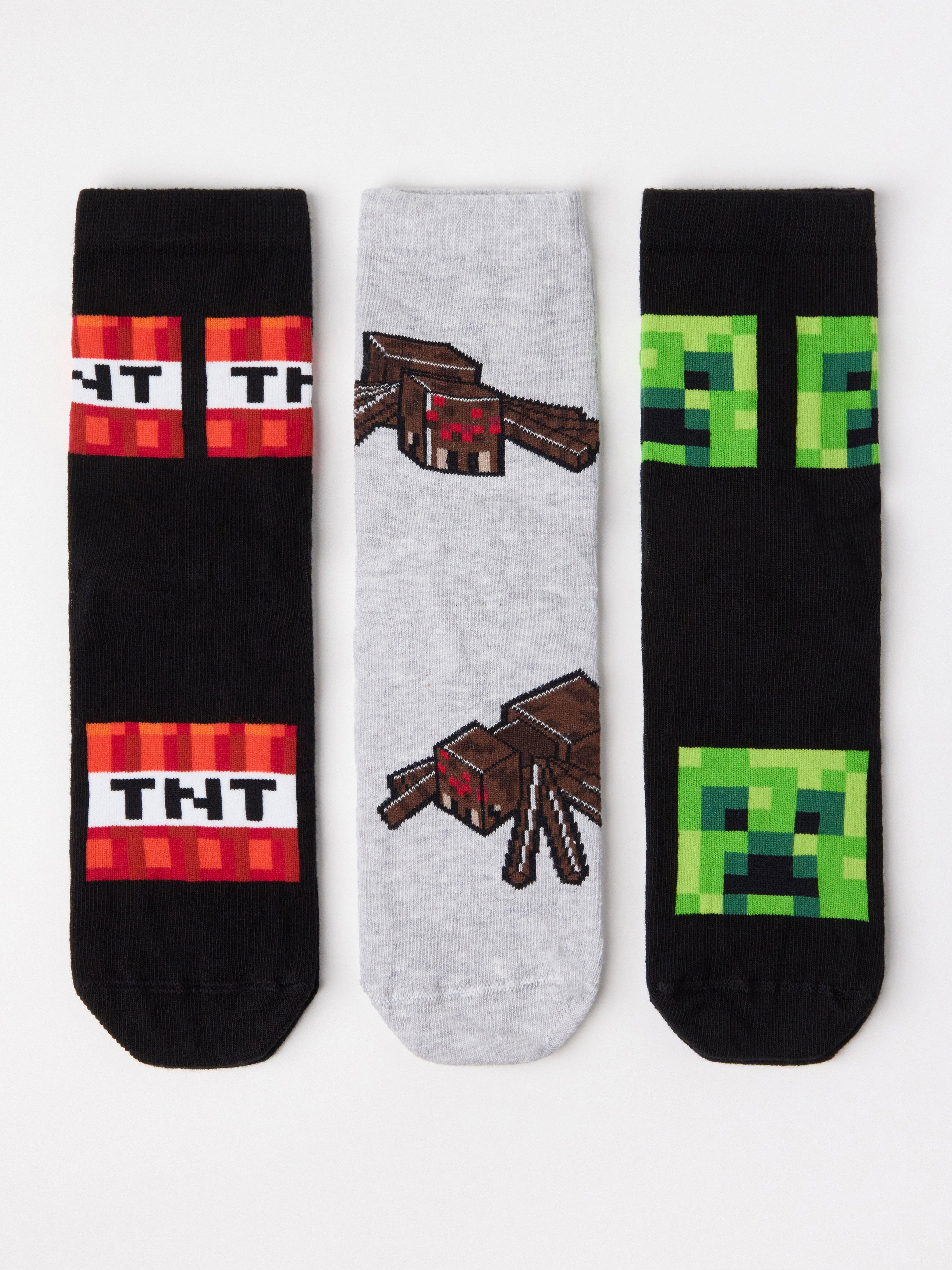 3-pakning Minecraft Sokker | Lindex