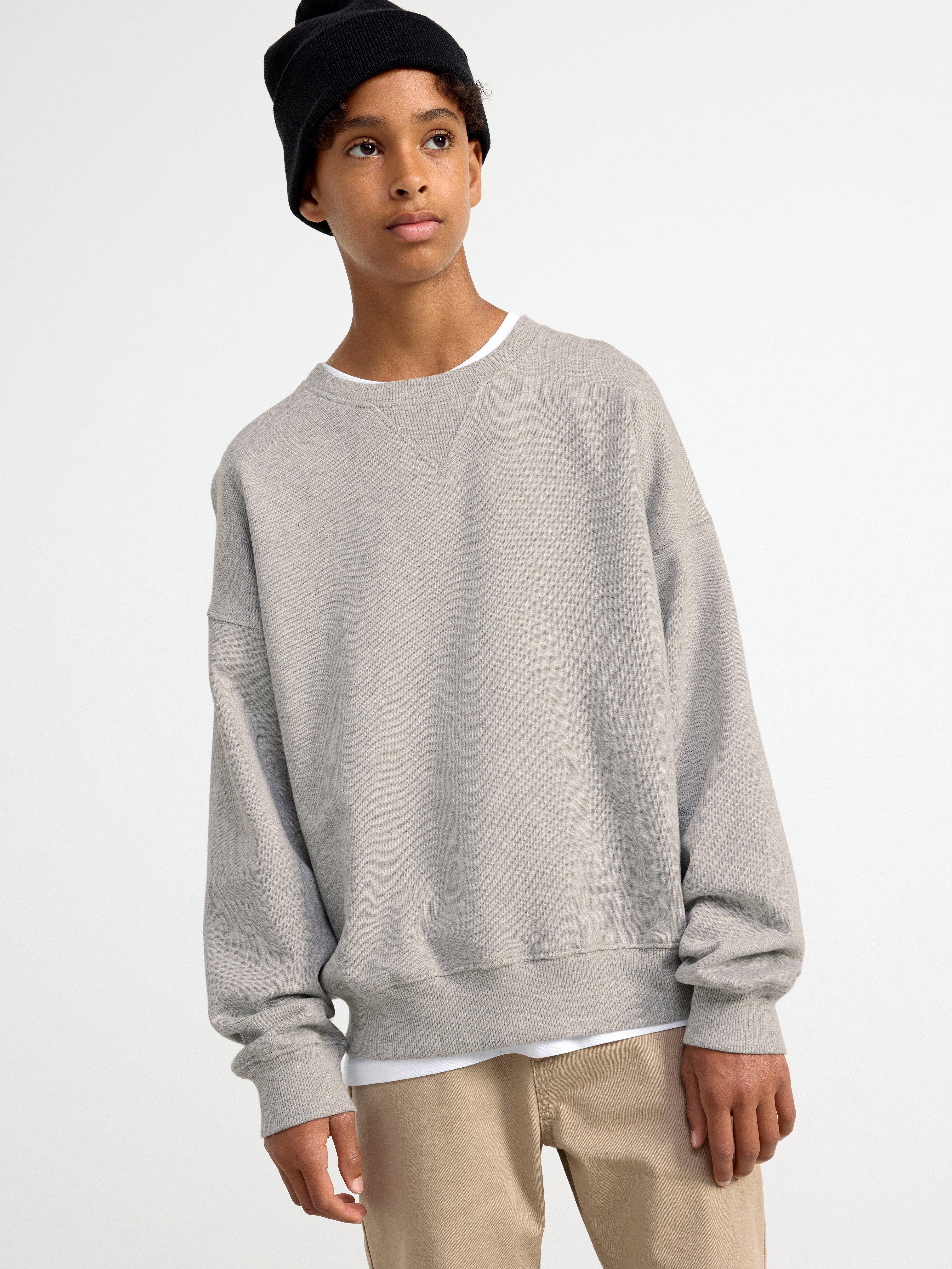 Sweatshirt with brushed inside | Lindex