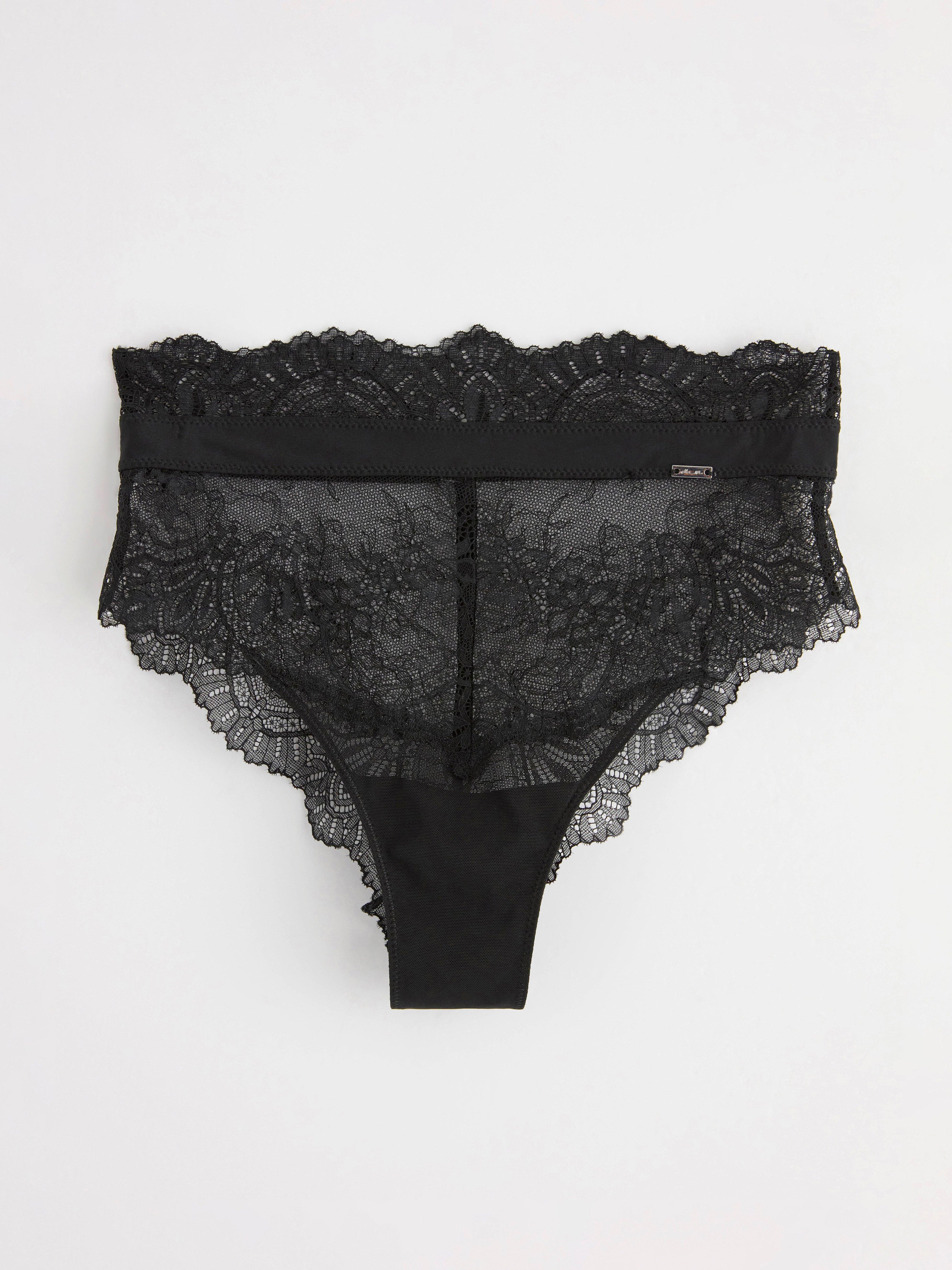 ella m – Brazilian trosa high waist med spets | Lindex