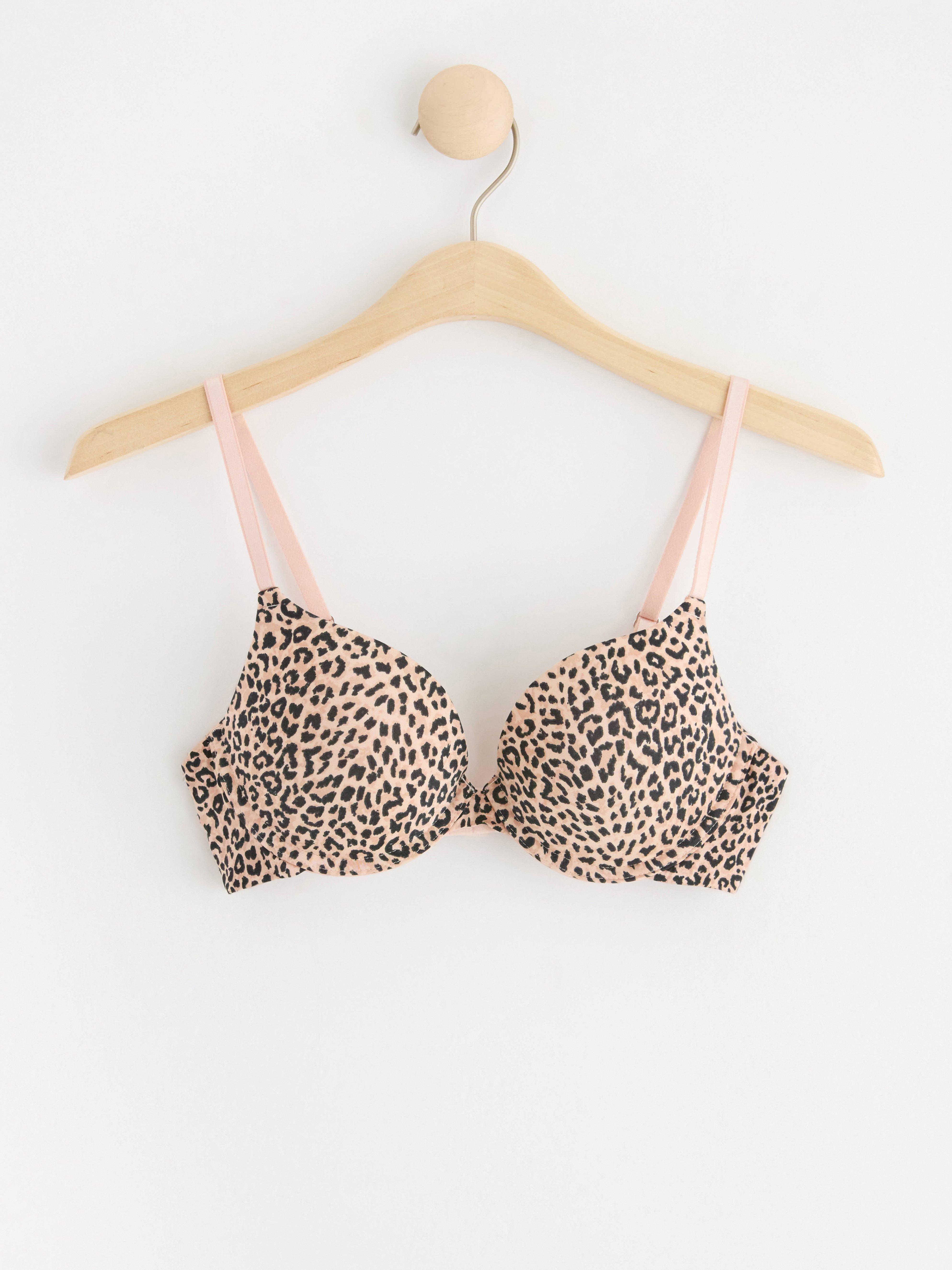 Malva push-up bra with leopard pattern | Lindex