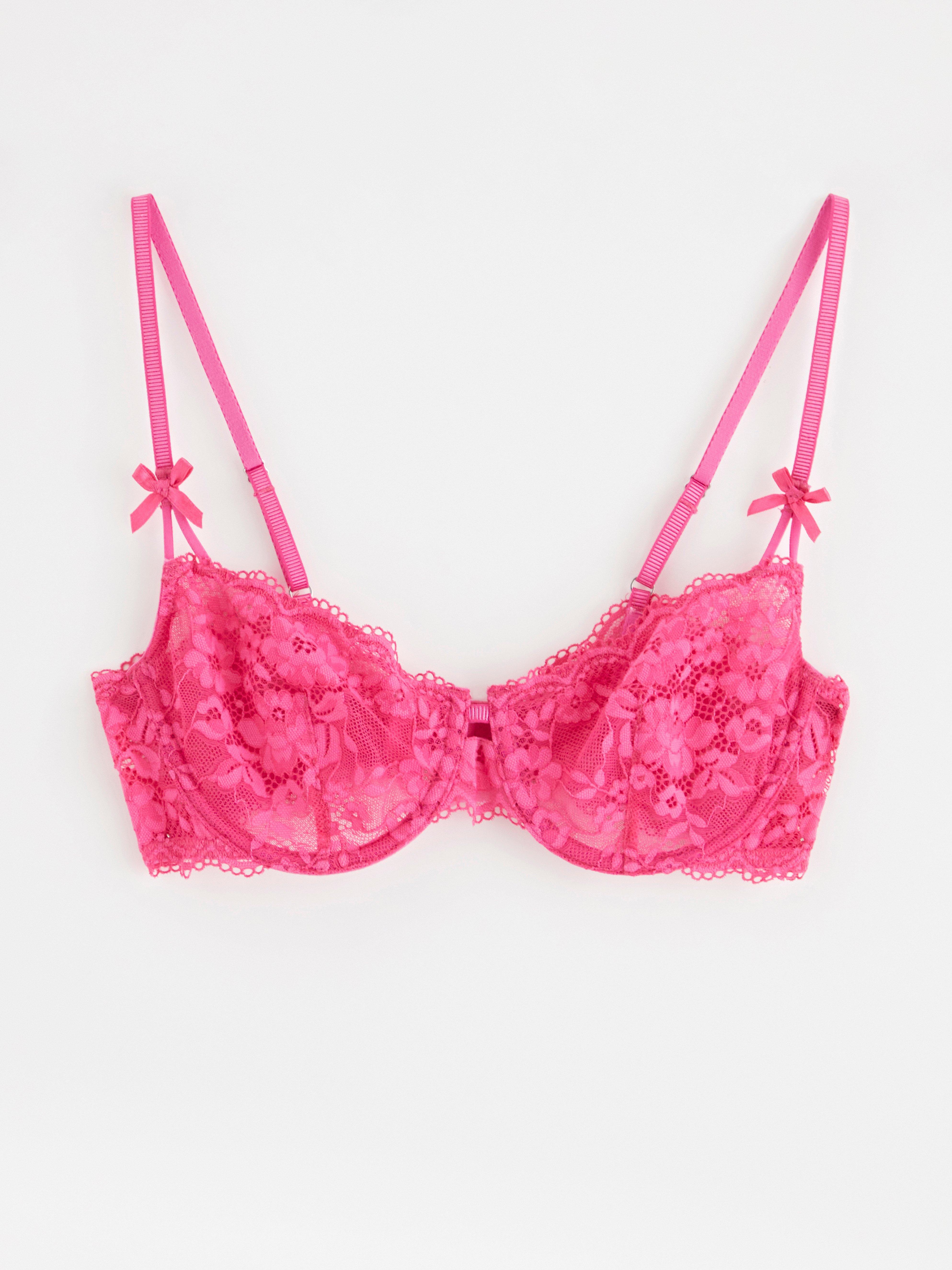 Unpadded bra in lace | Lindex
